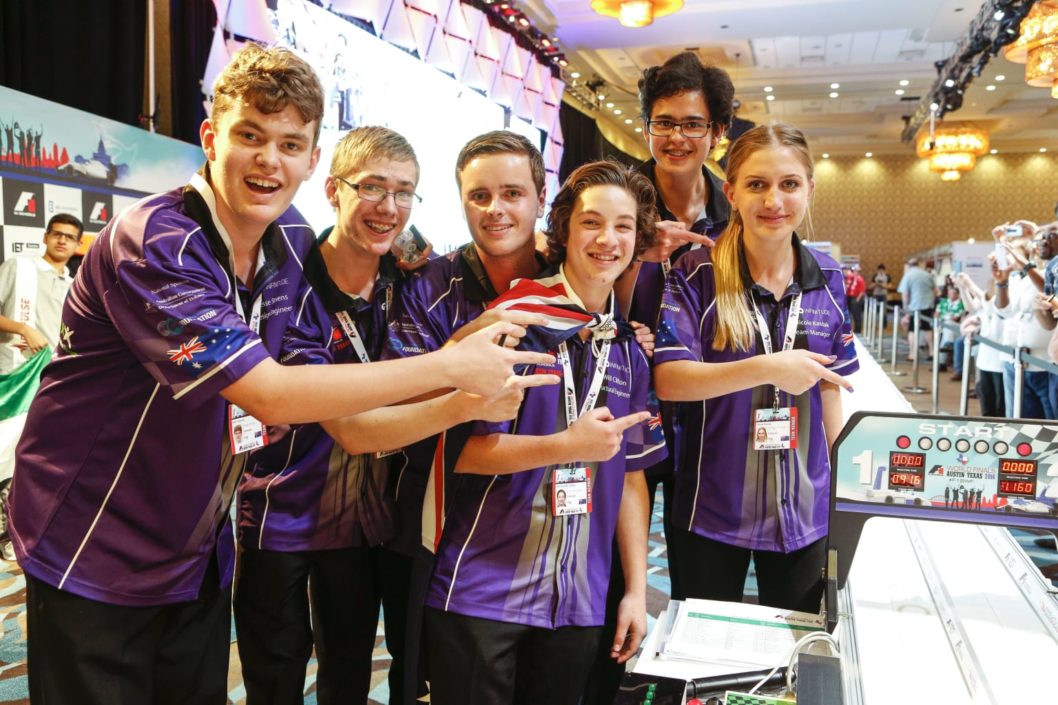 Australia set new record at F1 in Schools World Finals