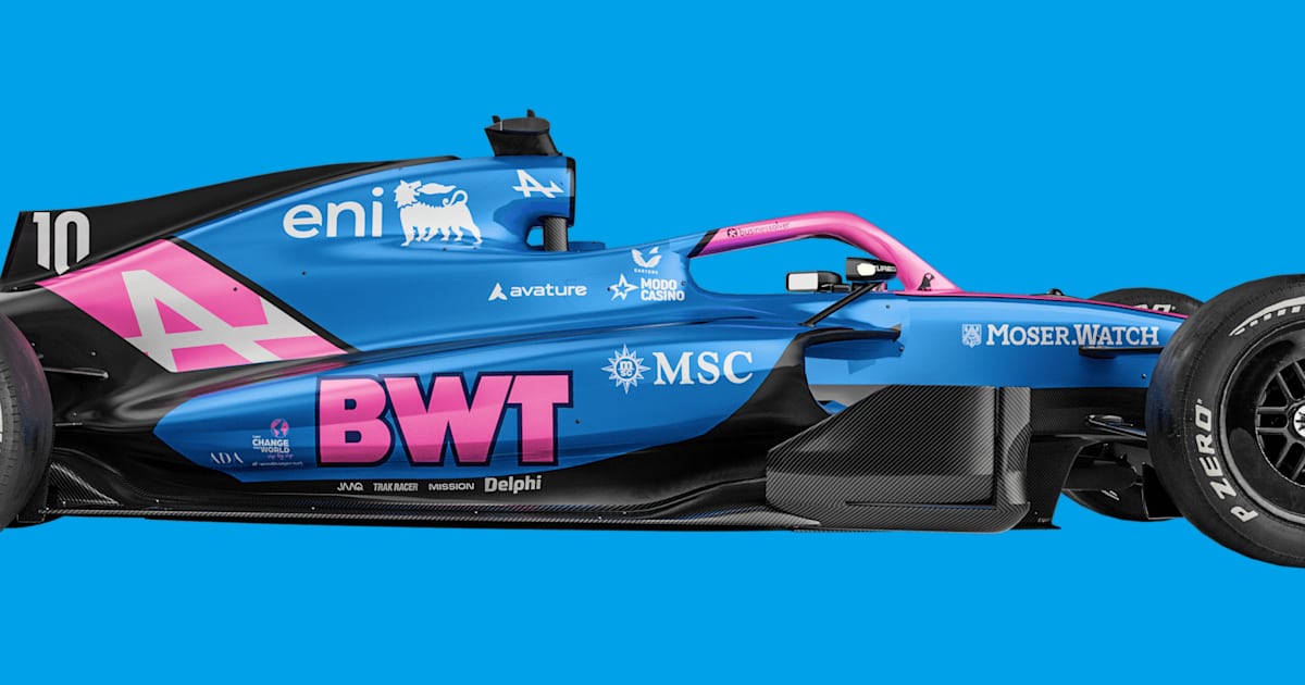Alpine – F1 Racing Team – Gasly, Colapinto