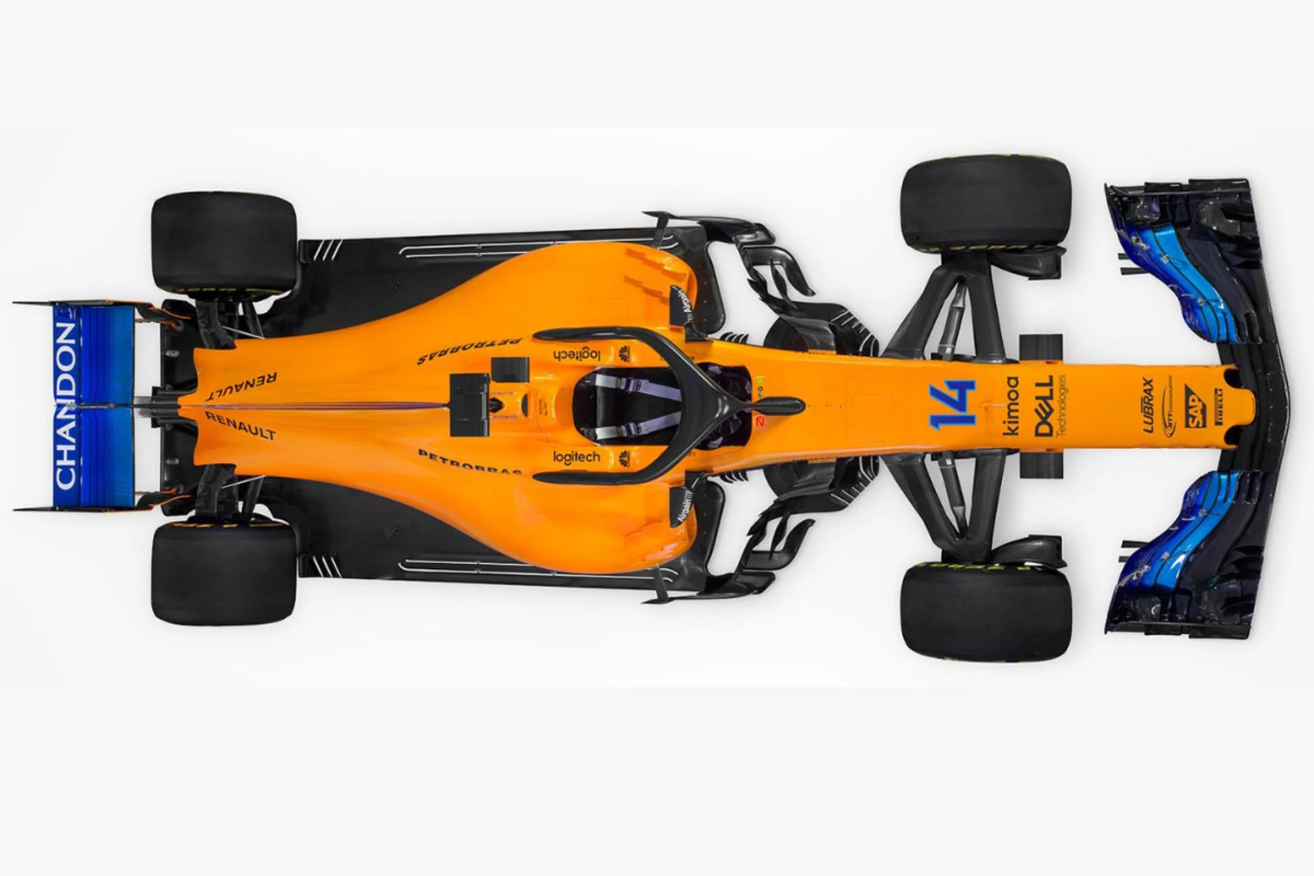 McLaren unveil striking 2018 F1 car