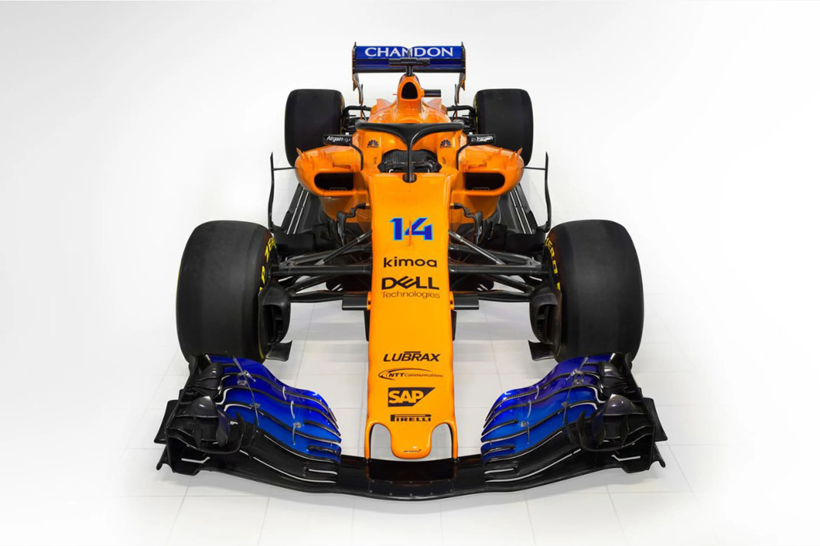 McLaren unveil striking 2018 F1 car