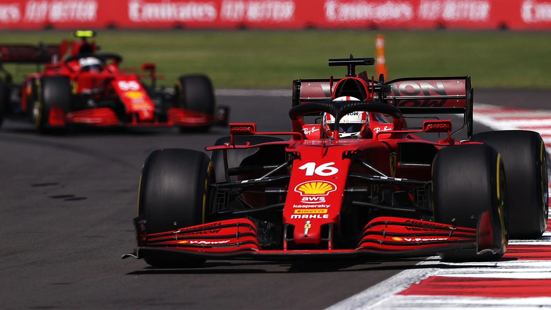 Ferrari drivers shrug off team orders spat in Mexico after wrenching P3 ...