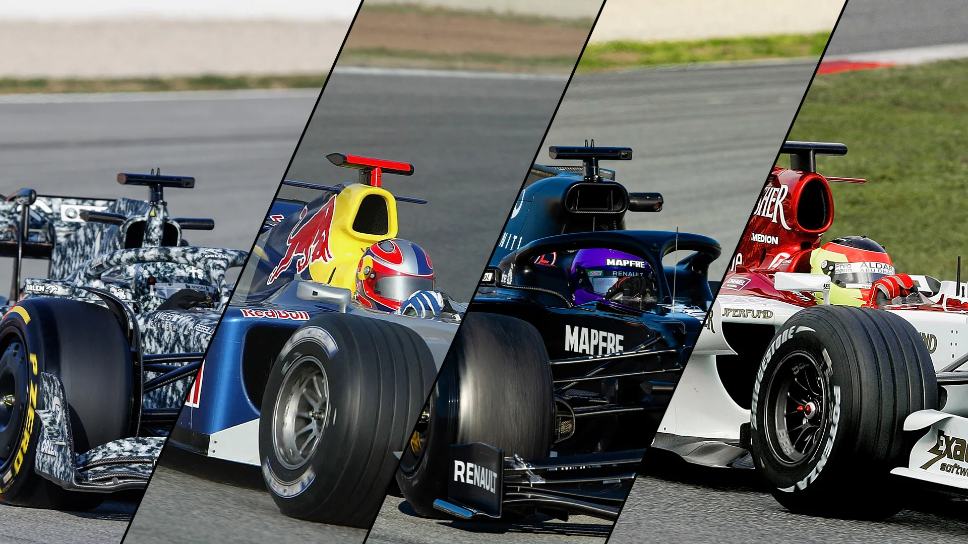 Best F1 test liveries: From Red Bull's drinks can to Alfa Romeo’s ...