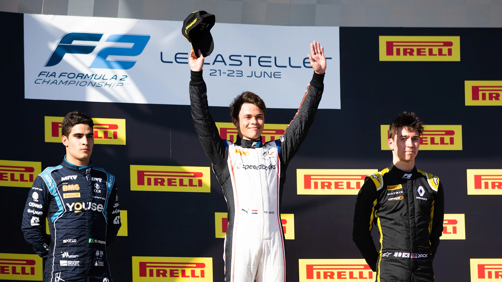 FORMULA 2: De Vries takes championship lead with French Feature Race win