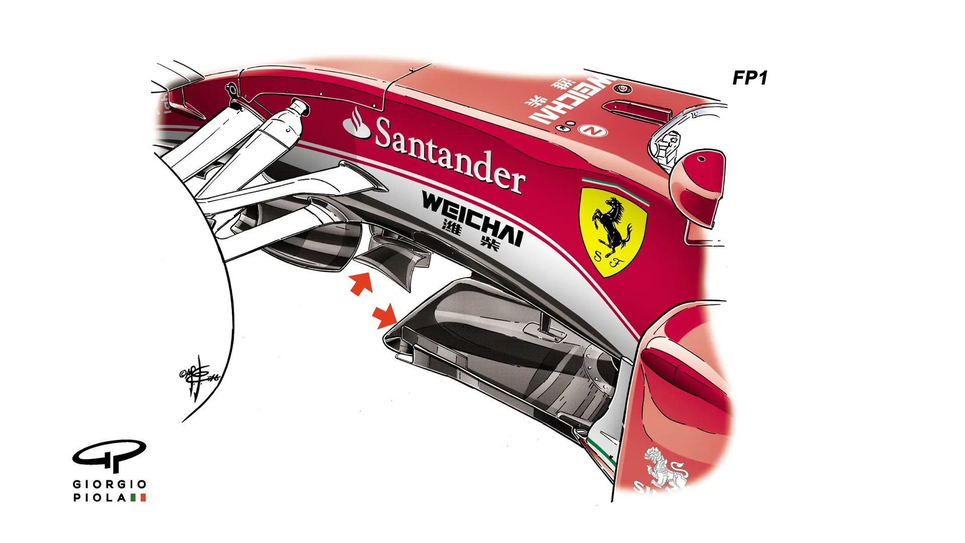 Tech insight - Ferrari under-chassis aero