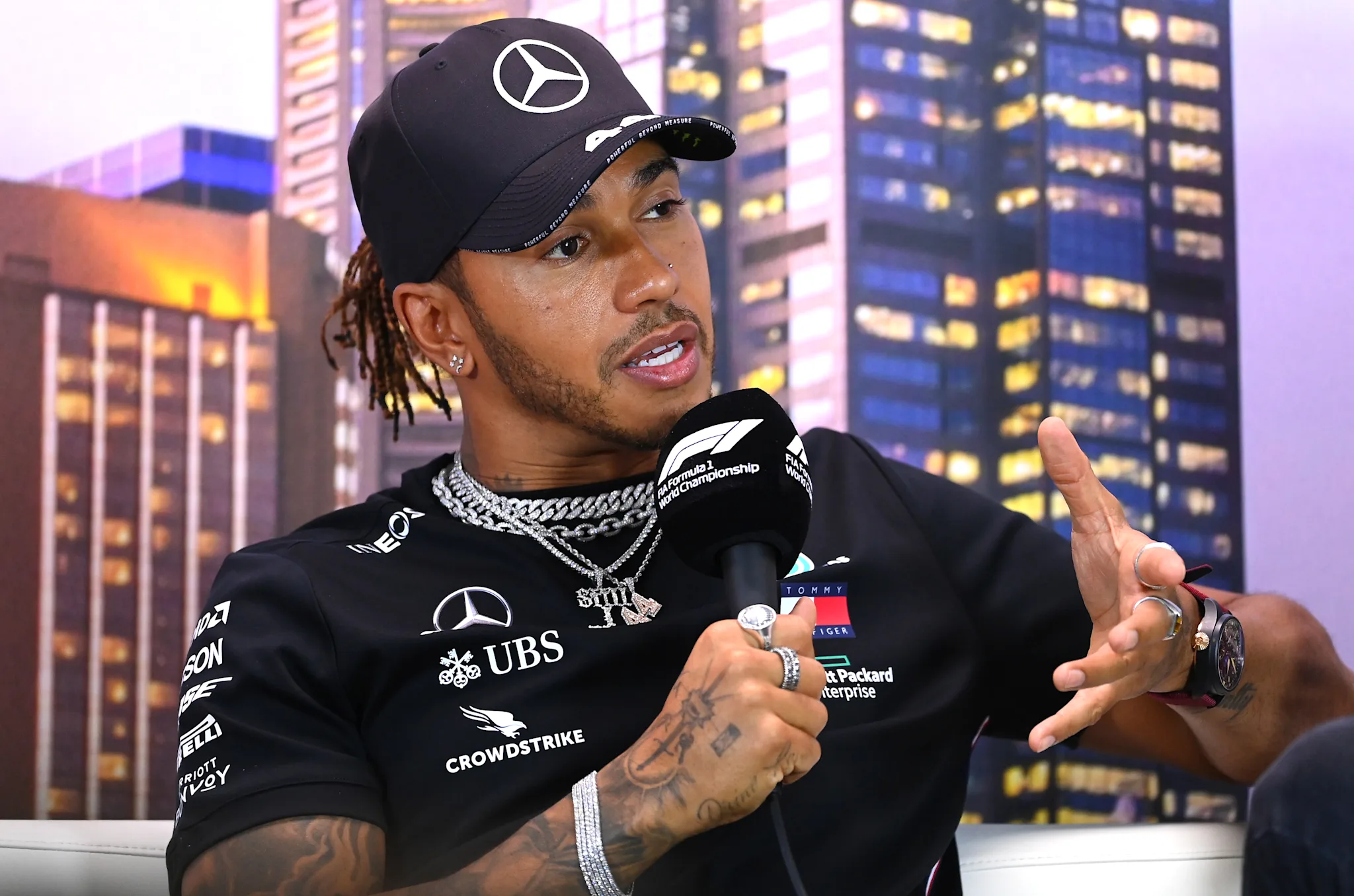 Lewis Hamilton attends Black Lives Matter protest after announcing new ...