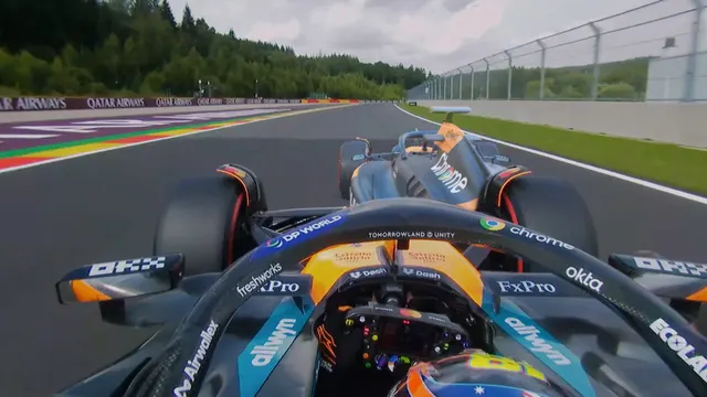 WATCH: See how Lando Norris beat Oscar Piastri to pole at Spa ...