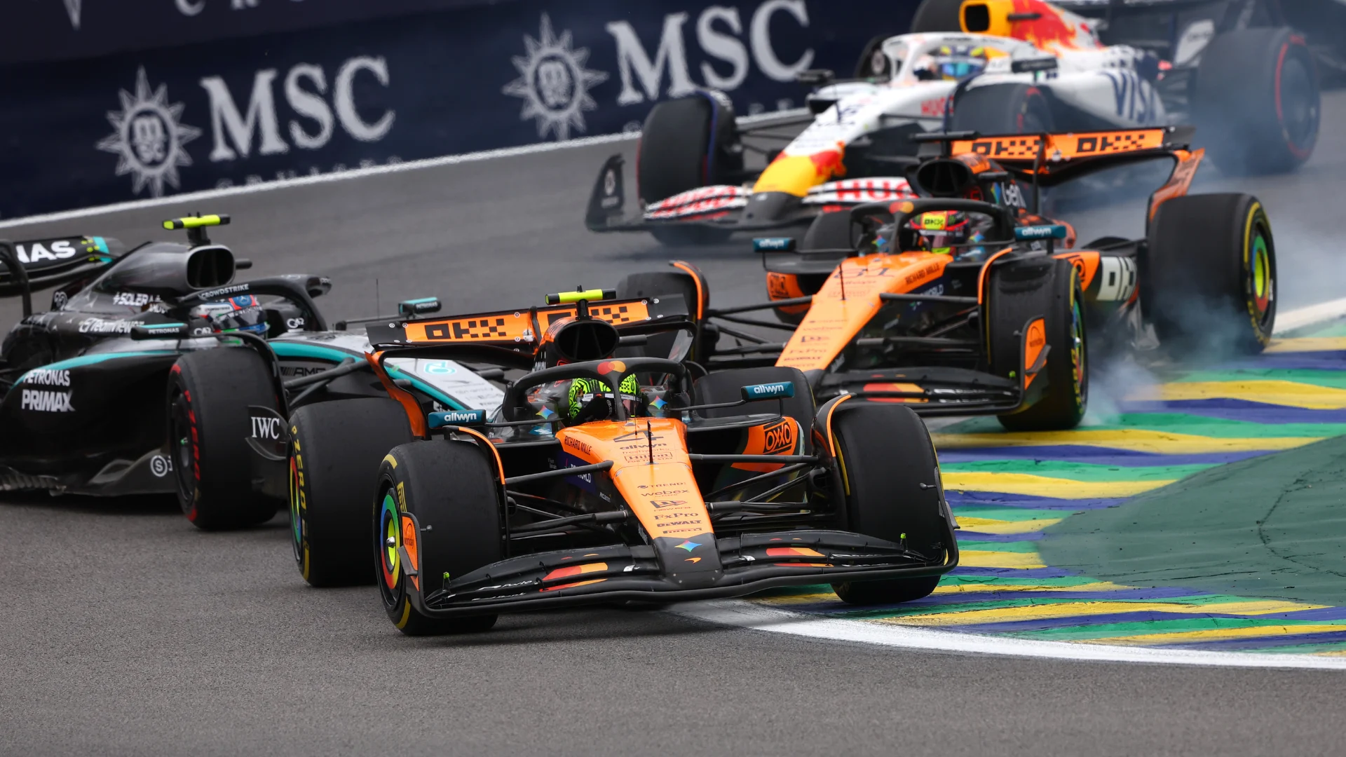 HIGHLIGHTS: Relive the drama-filled Sao Paulo GP as Lando Norris takes ...