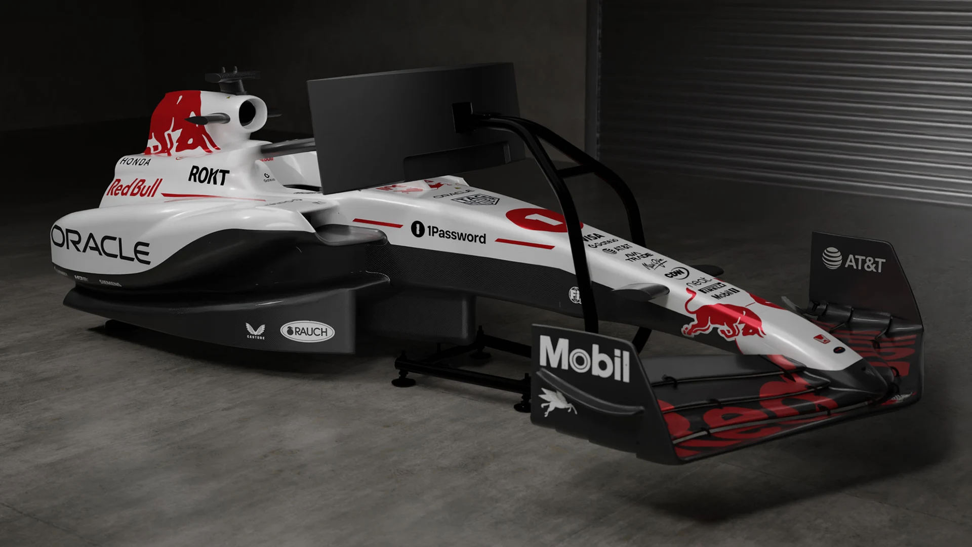 Red Bull Racing simulator in 2025 Japanese Grand Prix-winning livery ...