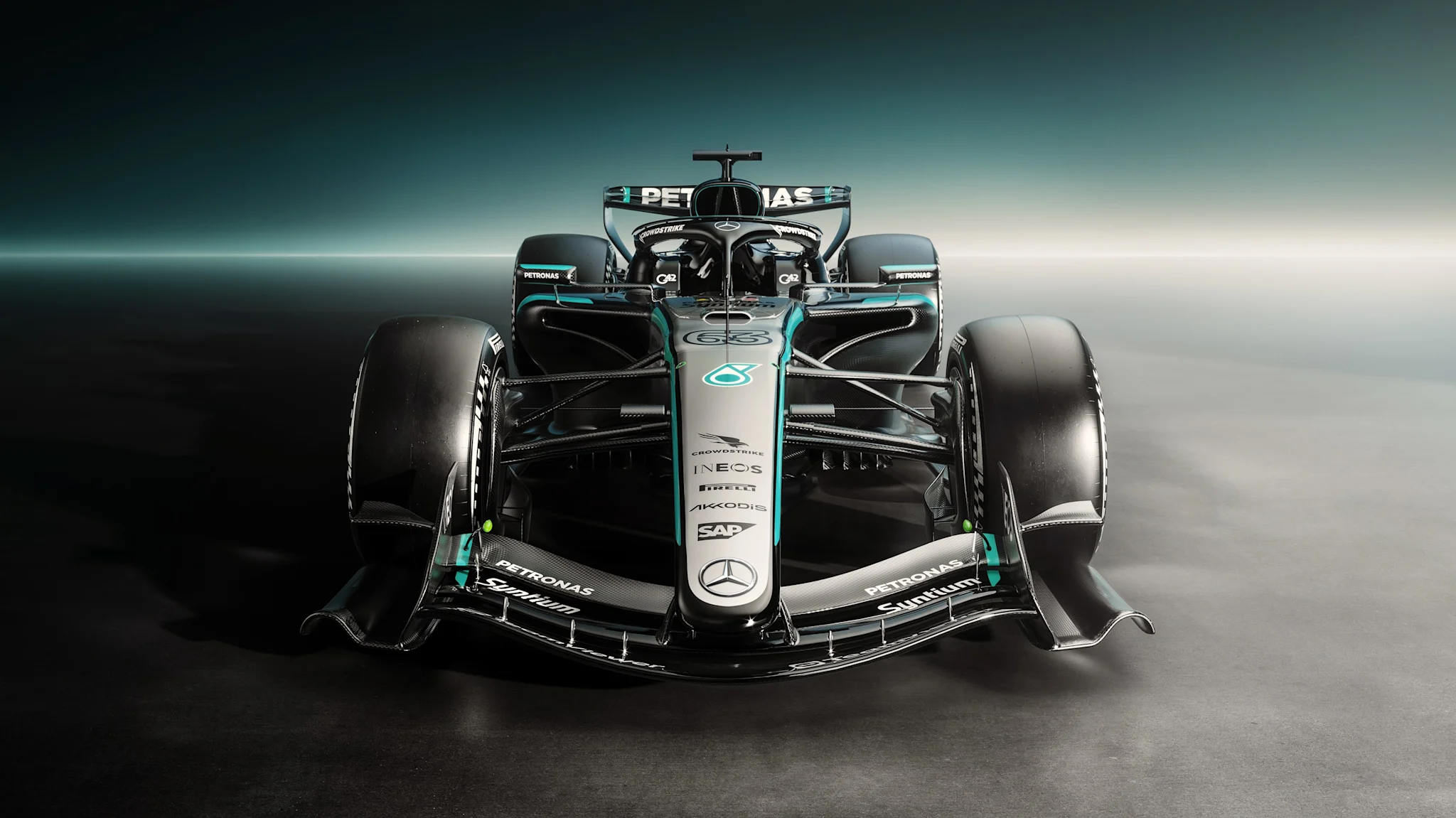 FIRST LOOK: Mercedes reveal first images of the W17 with new livery design