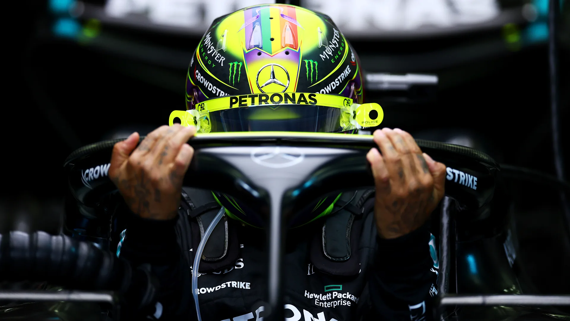 ‘I’m a fighter’ – Hamilton insists 2023 Mercedes performance won’t ...