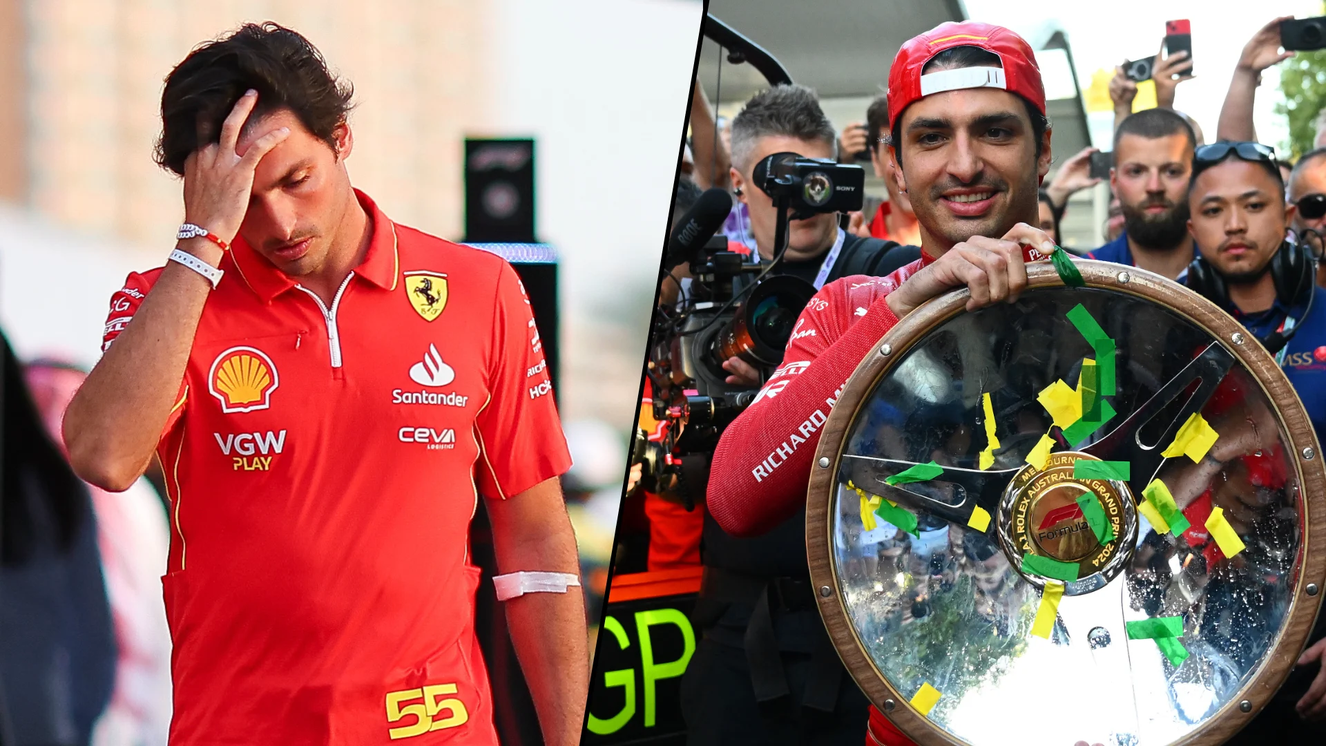 A power move, an Indiba machine and Band of Brothers – Carlos Sainz's ...