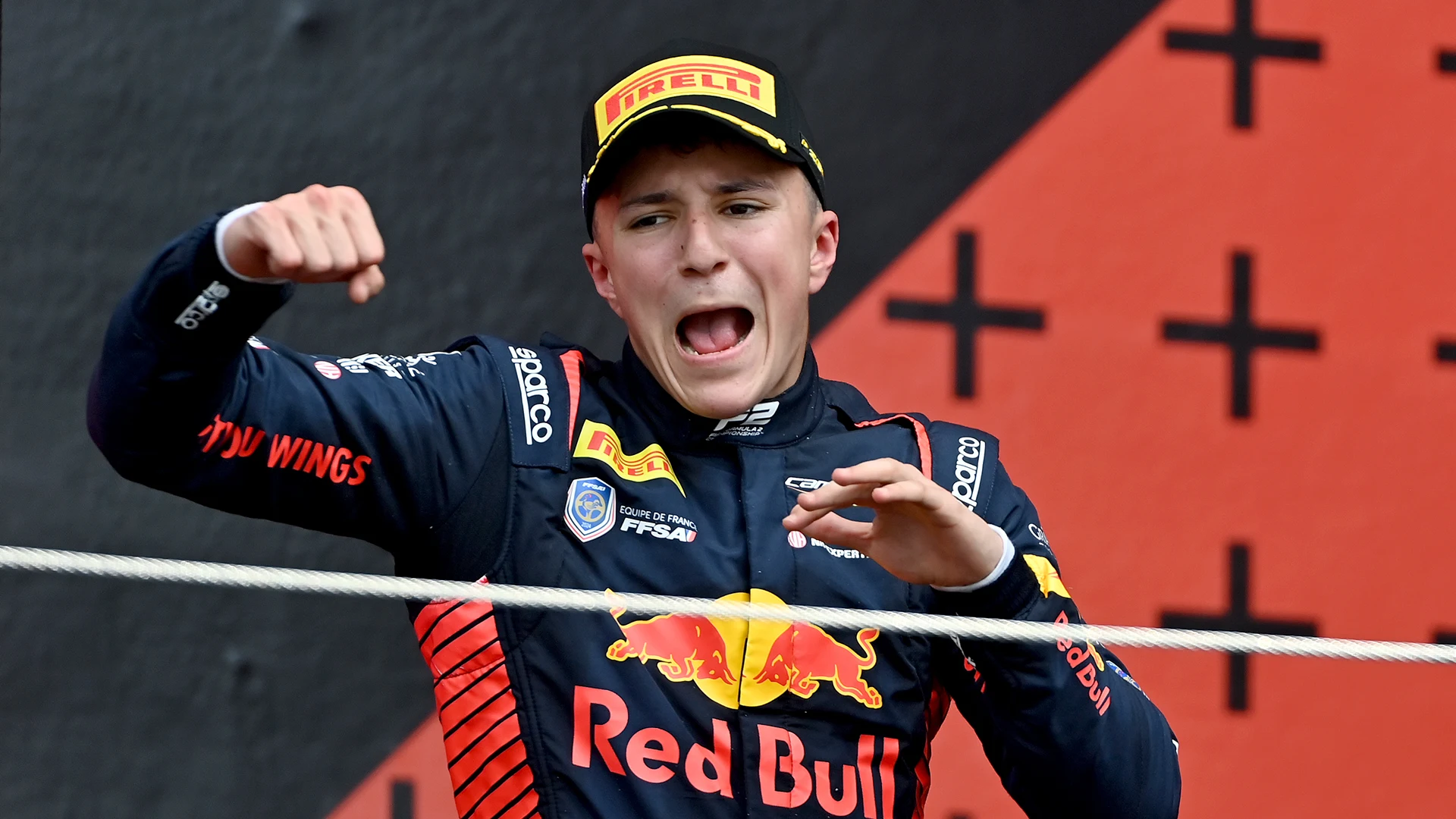 F2: Isack Hadjar outduels Gabriel Bortoleto to take victory in Imola ...