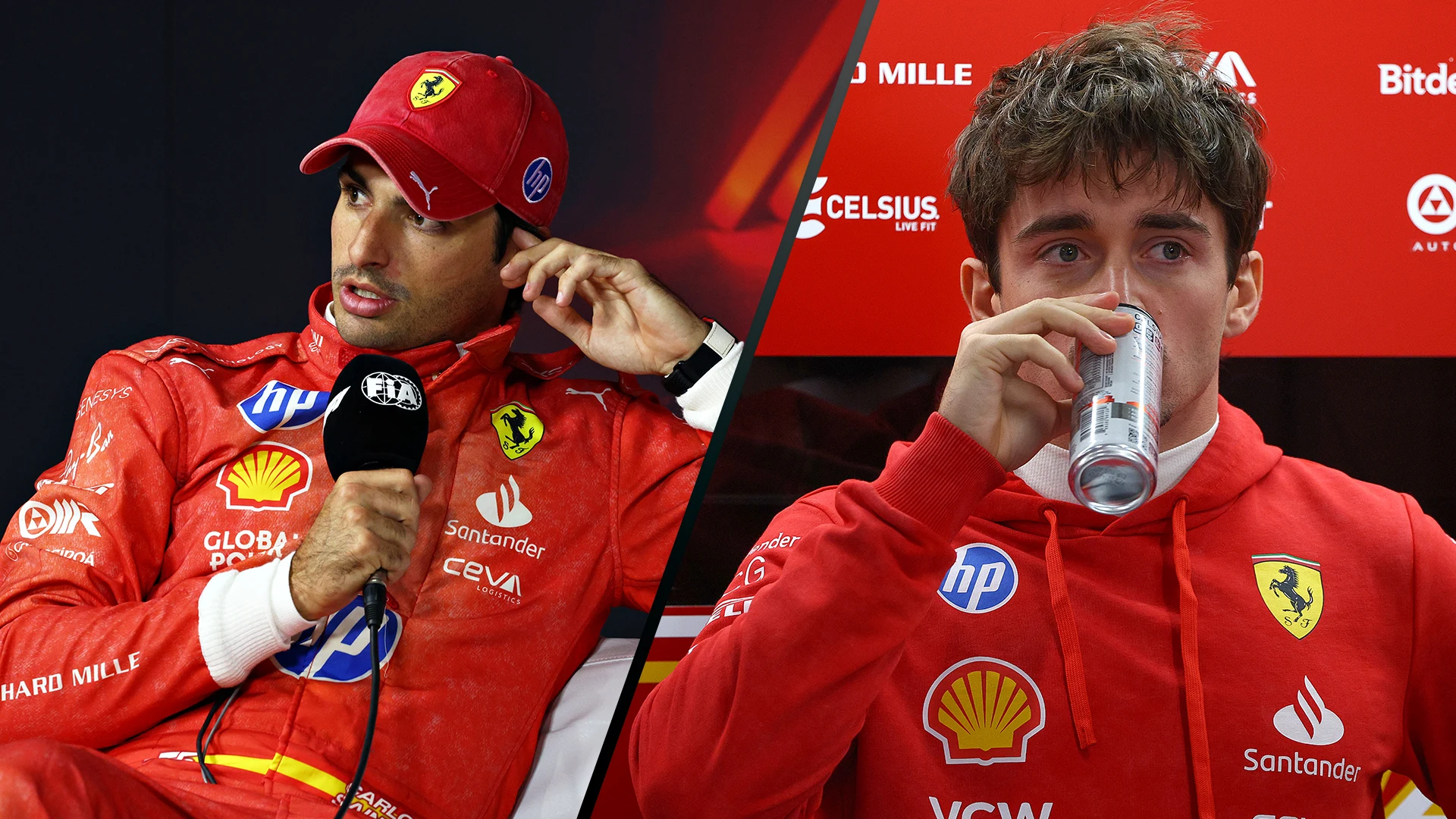 Both Ferrari drivers set sights on Las Vegas win as Charles Leclerc ...