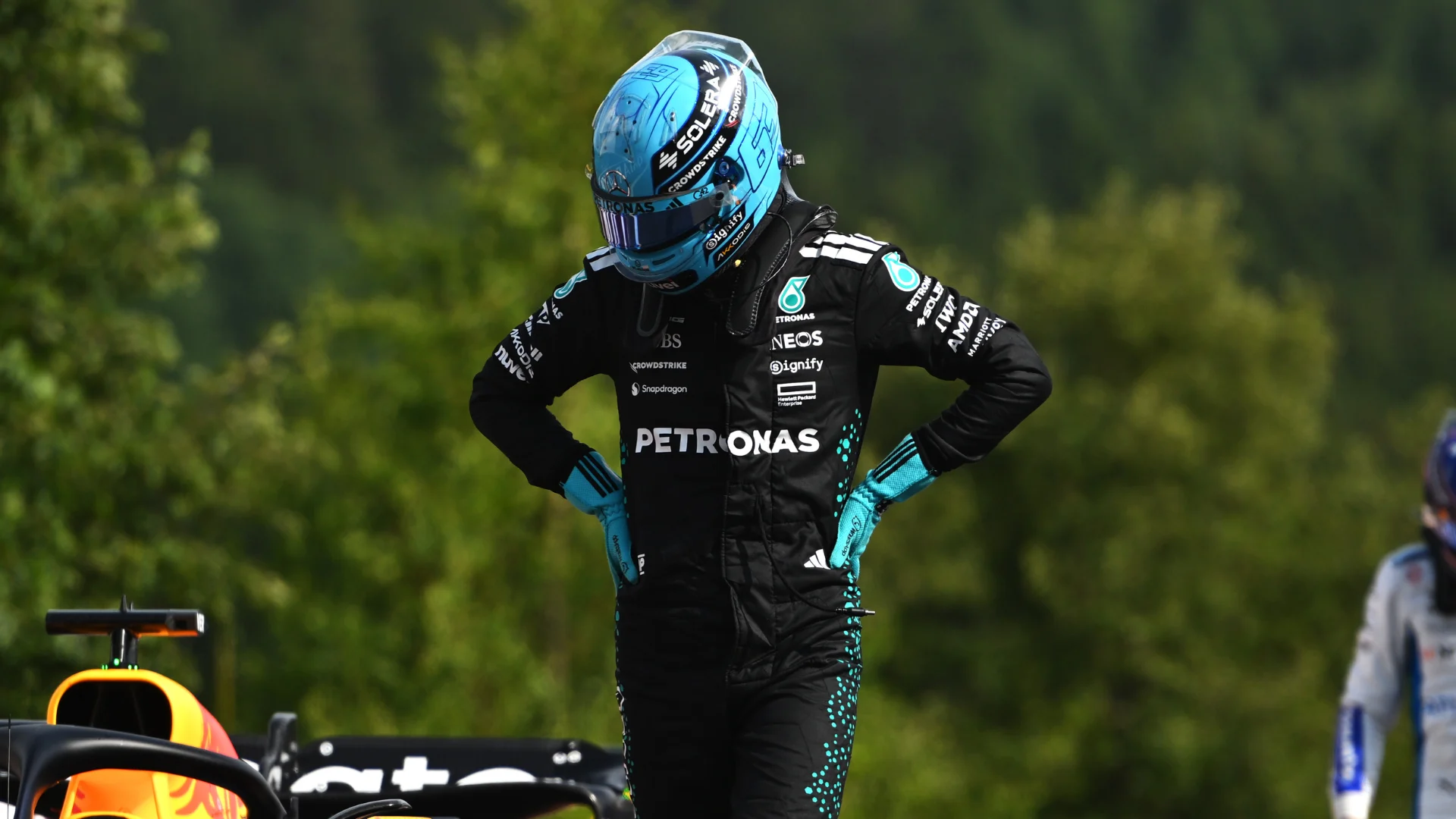 George Russell expresses concern as Mercedes take 'a big step backwards ...