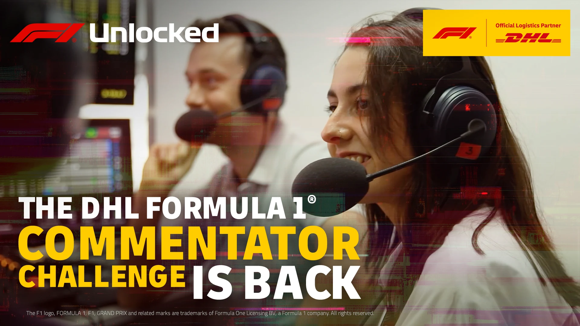 Join the DHL Fastest Lap Commentator Challenge