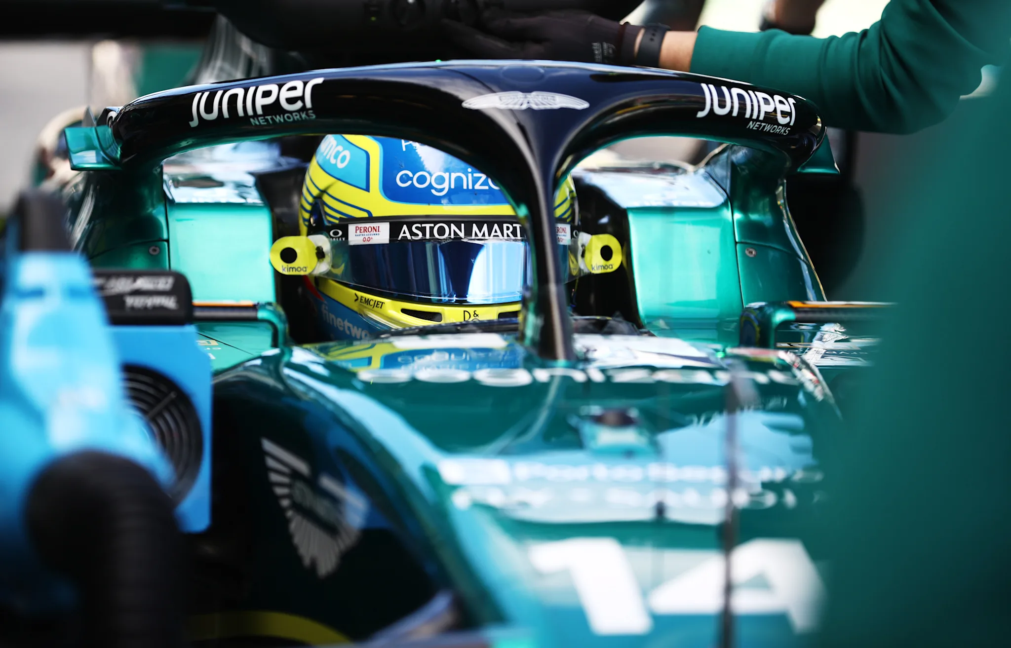 Alonso says Aston Martin would 'prefer dry conditions' despite topping ...