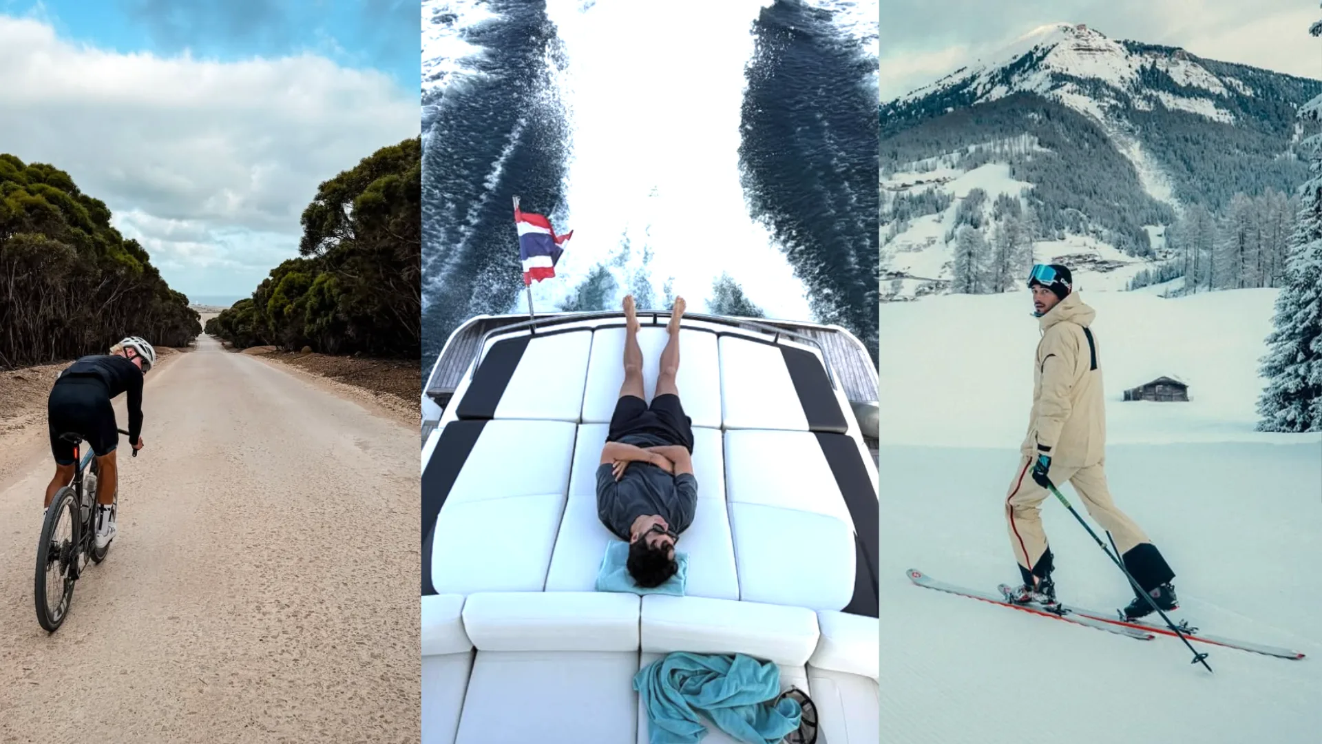 How do Formula 1 drivers recharge during the winter break?