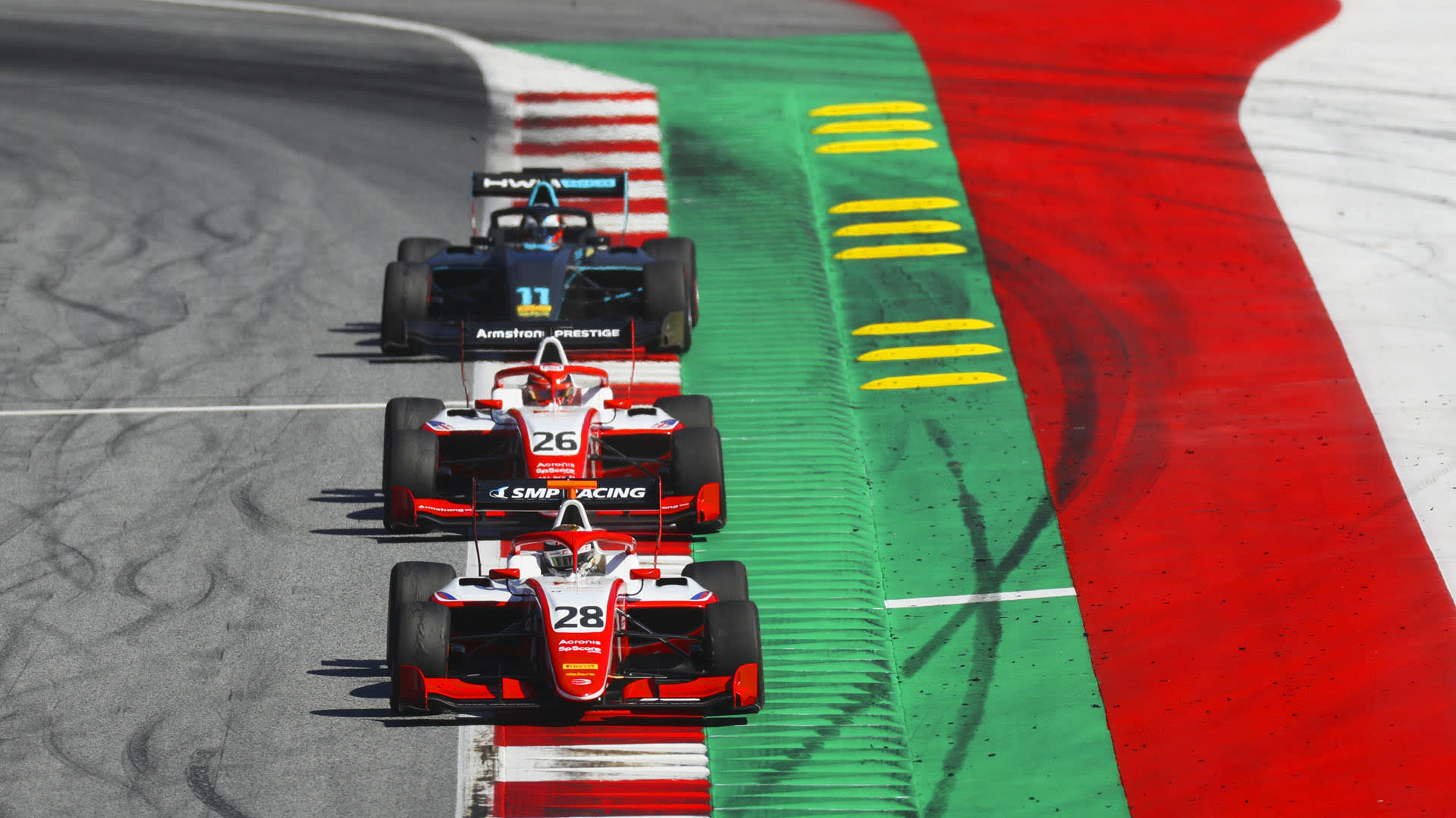 FORMULA 3: Hughes takes first win after dramatic last lap clash in Austria