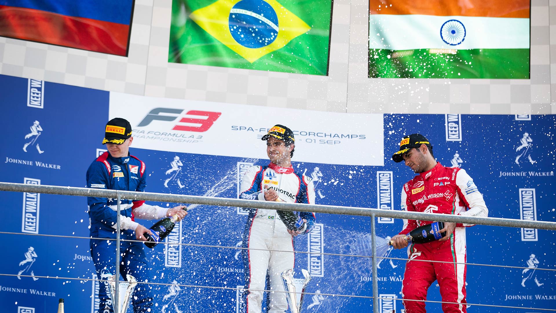 FORMULA 3 2019: Pedro Piquet takes maiden FIA F3 win in Race 1 at Spa ...
