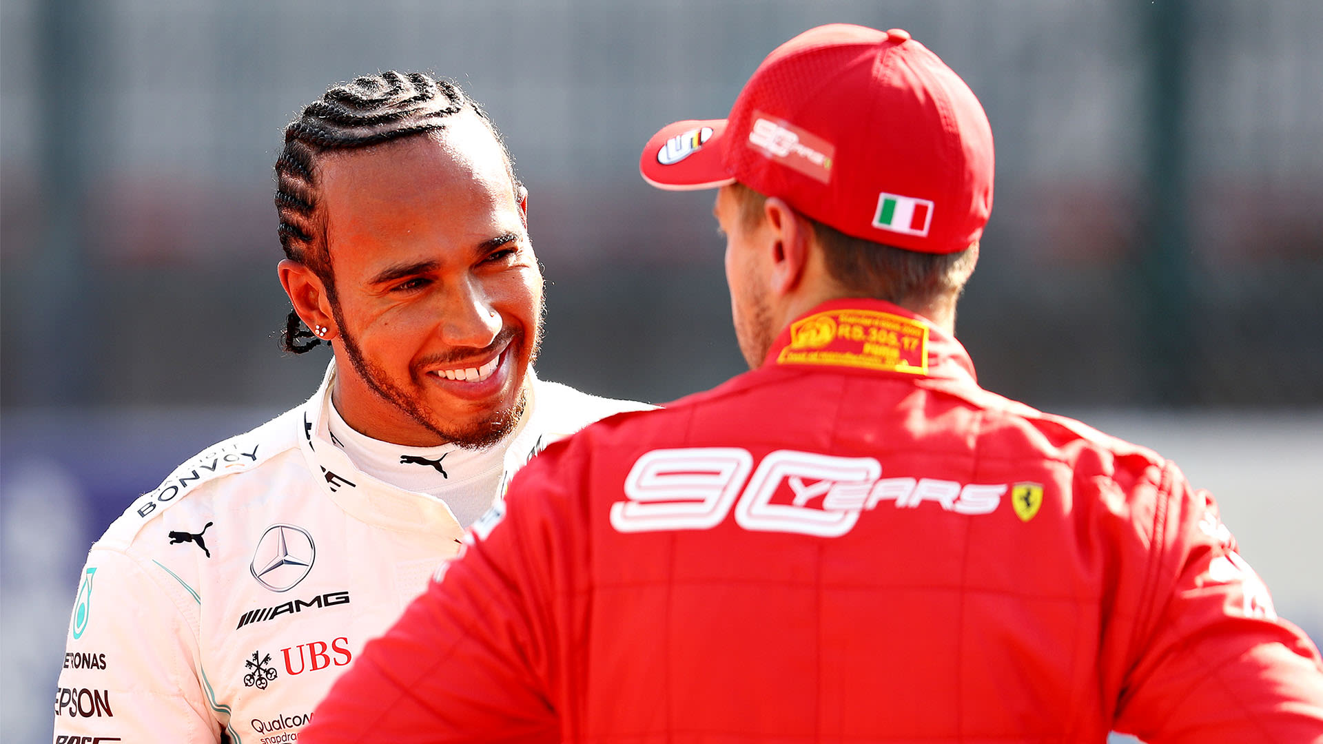 Lewis Hamilton shoots down Ferrari move rumours as Mercedes driver ...