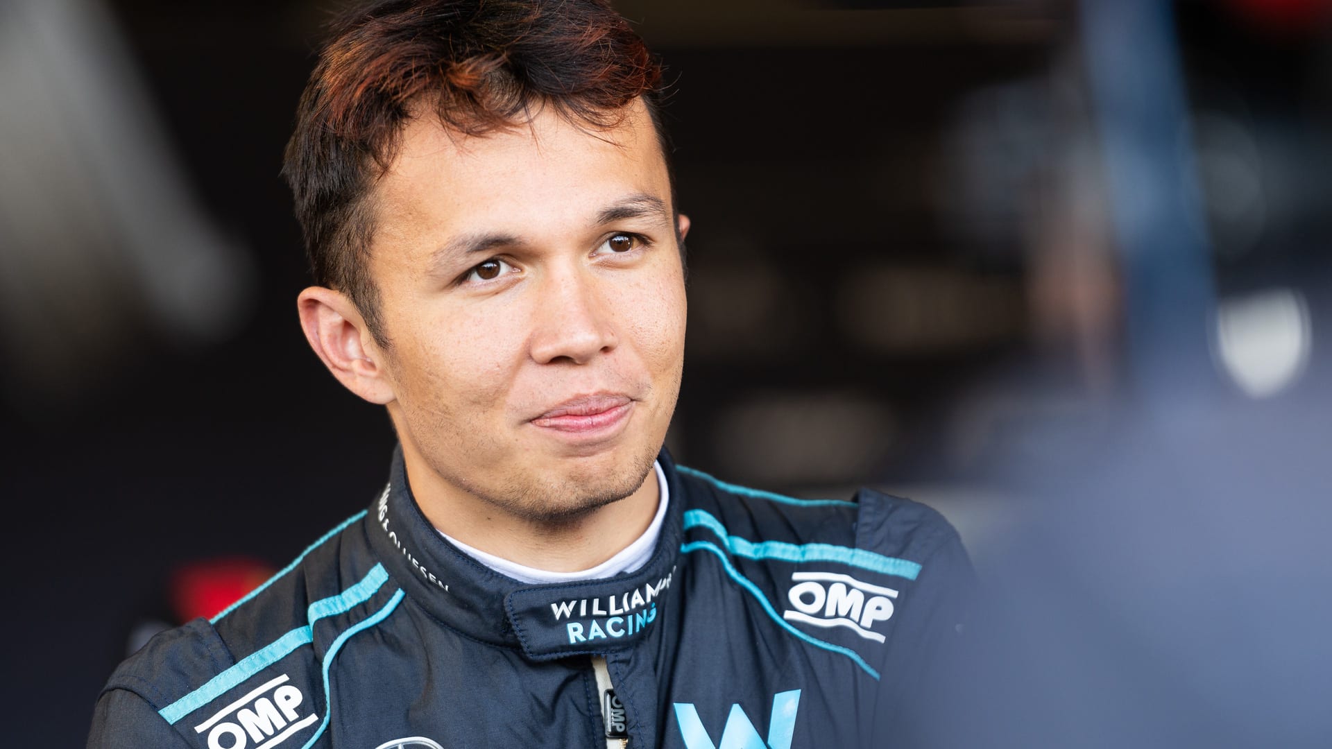 Albon says he was ‘holding on for dear life’ to score final point in ...
