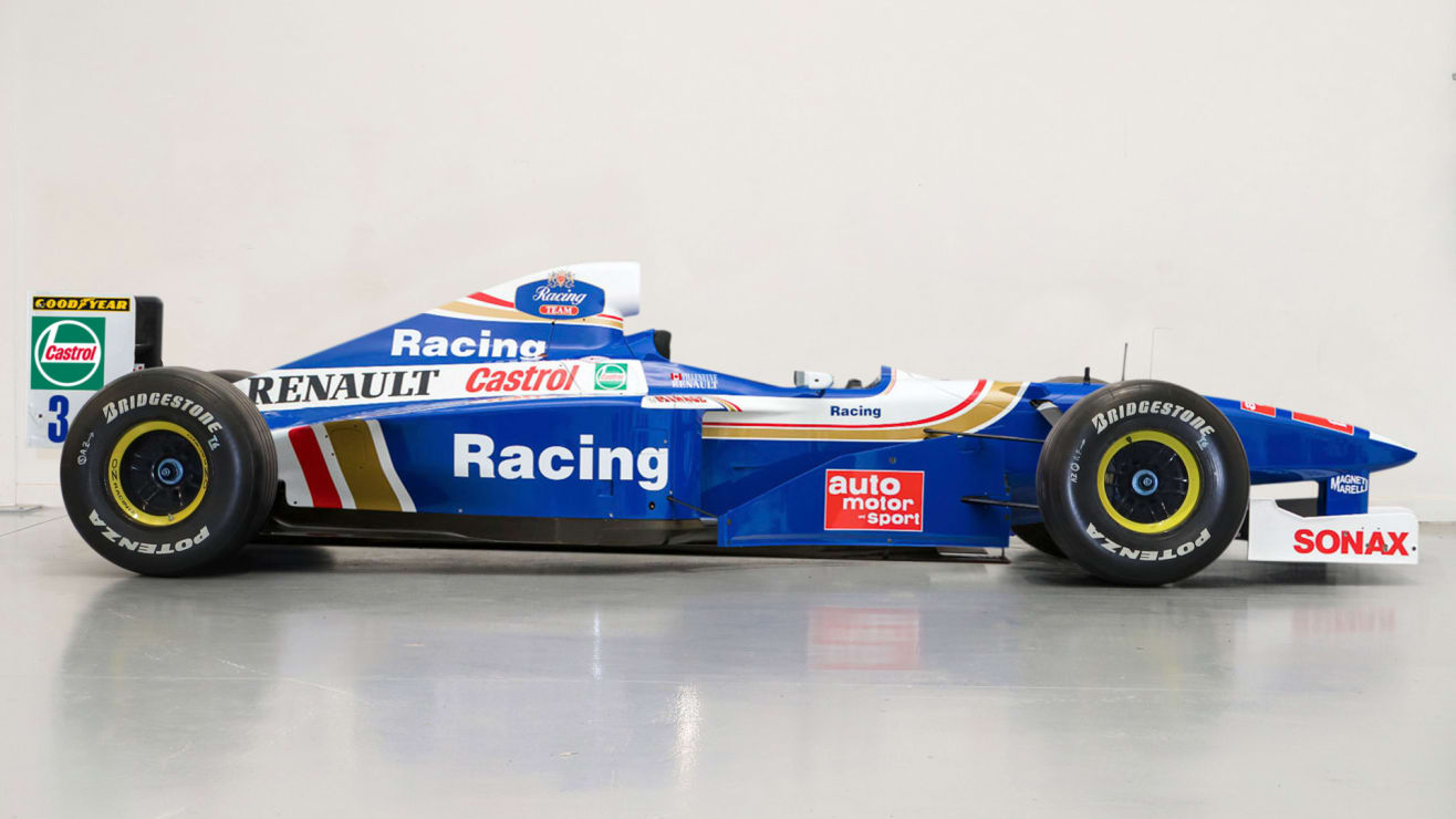 Villeneuve's 1997 championship-winning Williams show car up for sale on ...