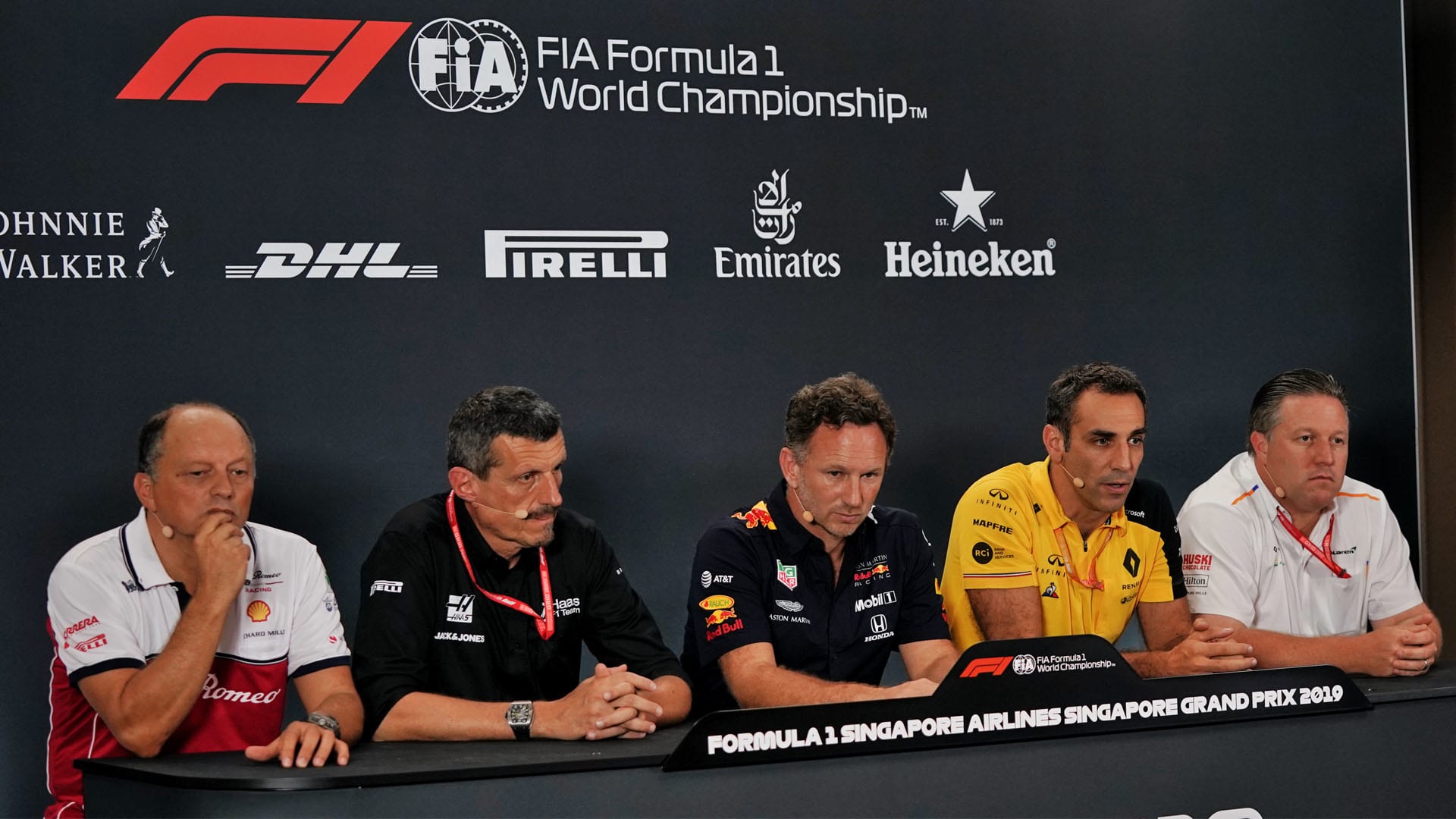FIA Friday press conference - Singapore | Formula 1®