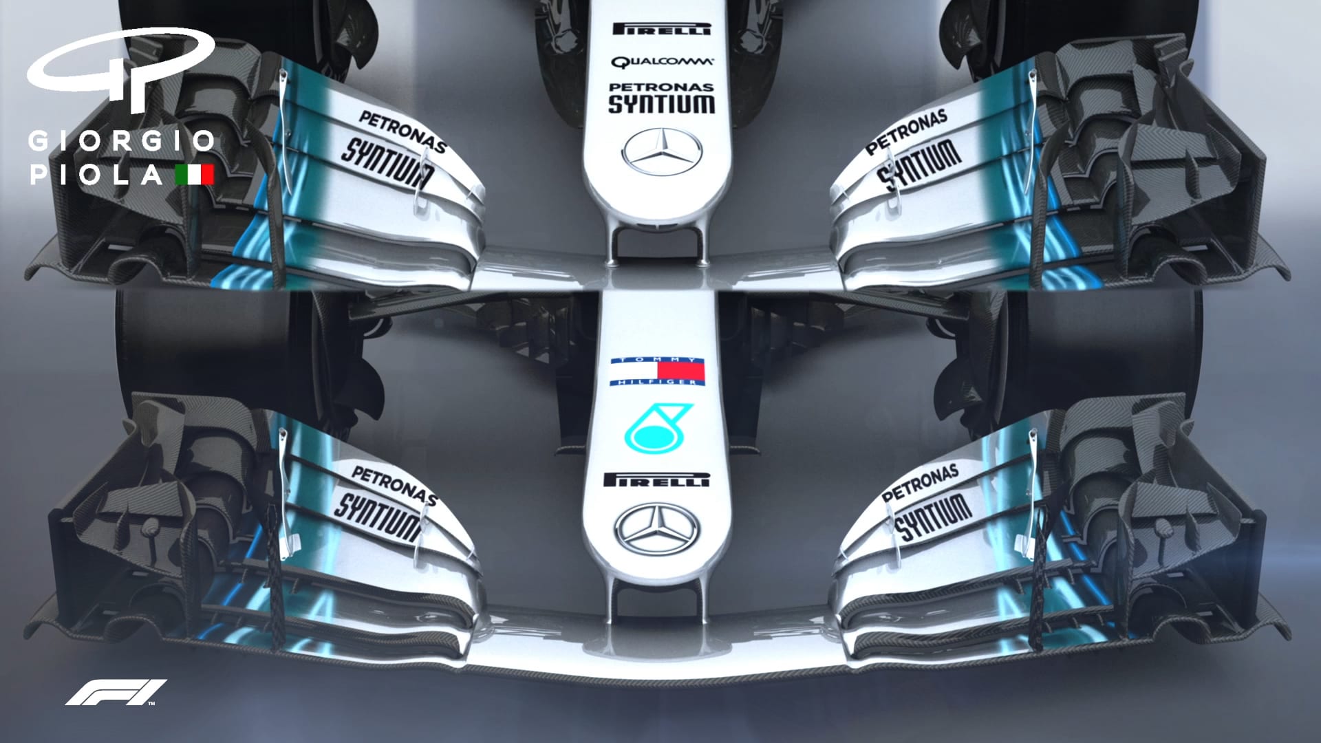 TECH TUESDAY: How Mercedes' F1 car has evolved from 2017 to 2018