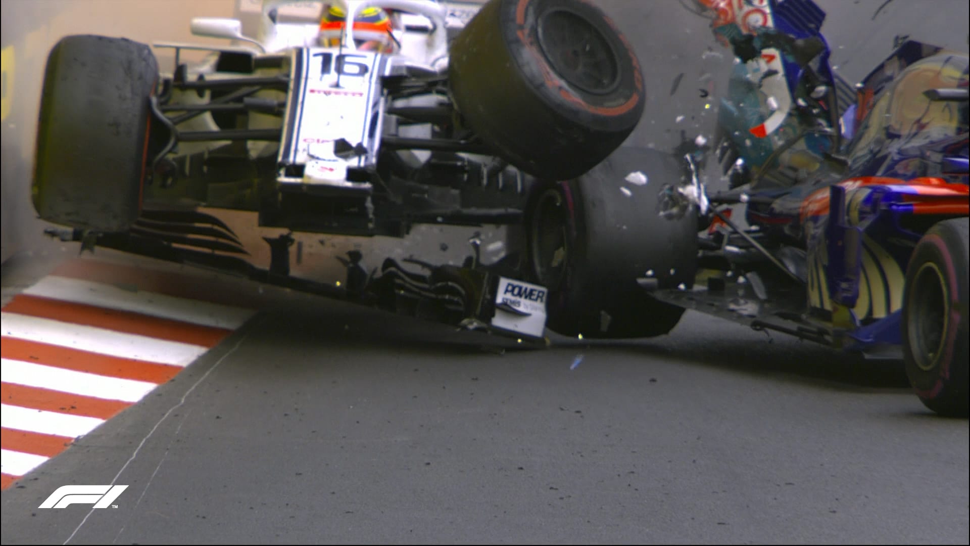 Brake disc failure to blame for Leclerc-Hartley collision