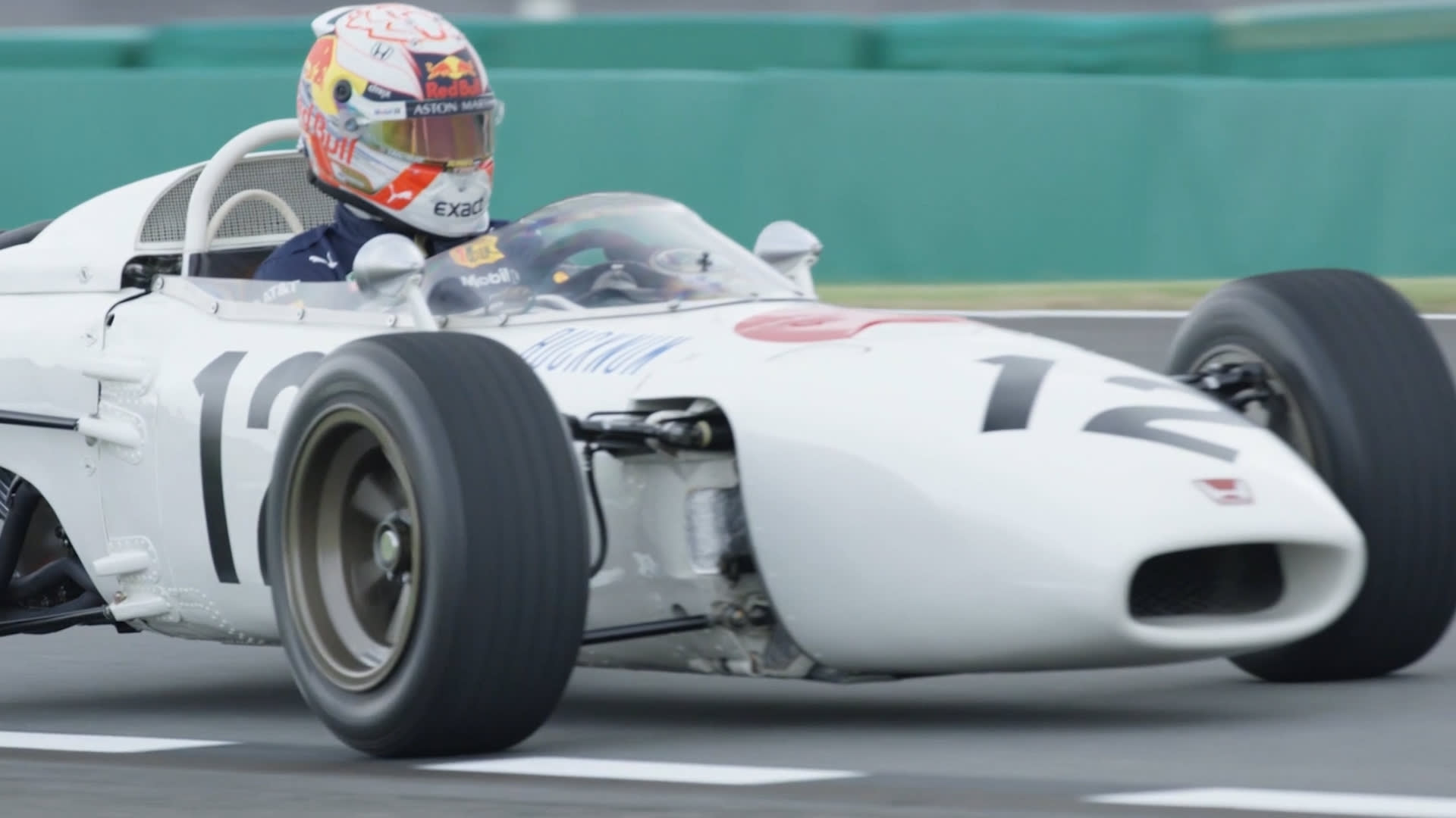 VIDEO: Max Verstappen drives a 1960s Honda F1 car | Formula 1®