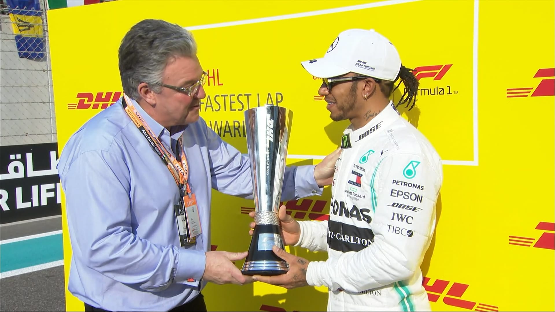 Hamilton and Red Bull collect 2019 DHL Awards | Formula 1®