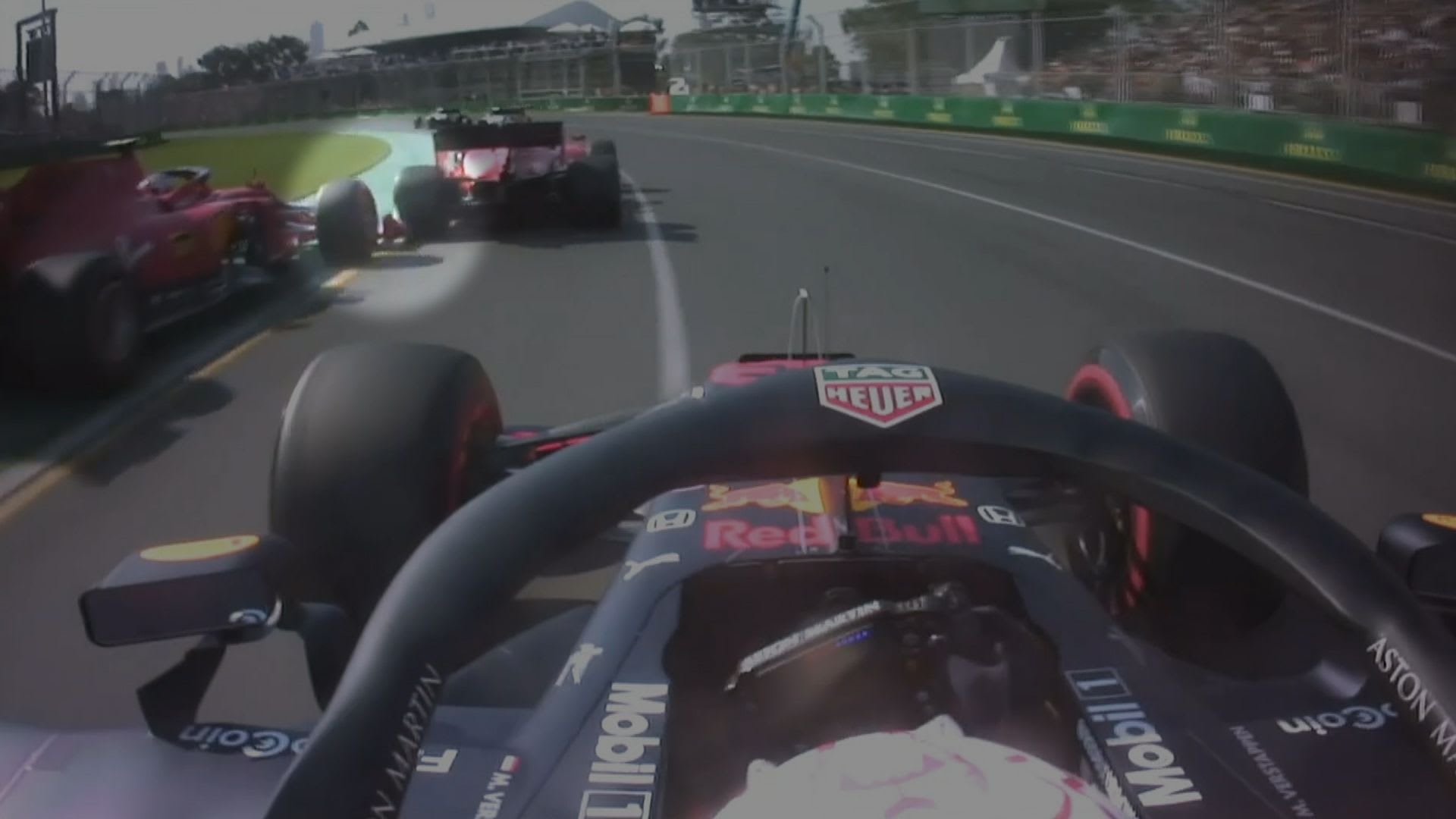 MUST-SEE: Watch how close Ferrari came to disaster in Australia race ...