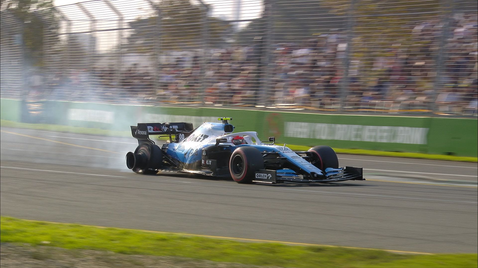 Sudden improvement in grip led to Kubica’s brush with the wall in ...