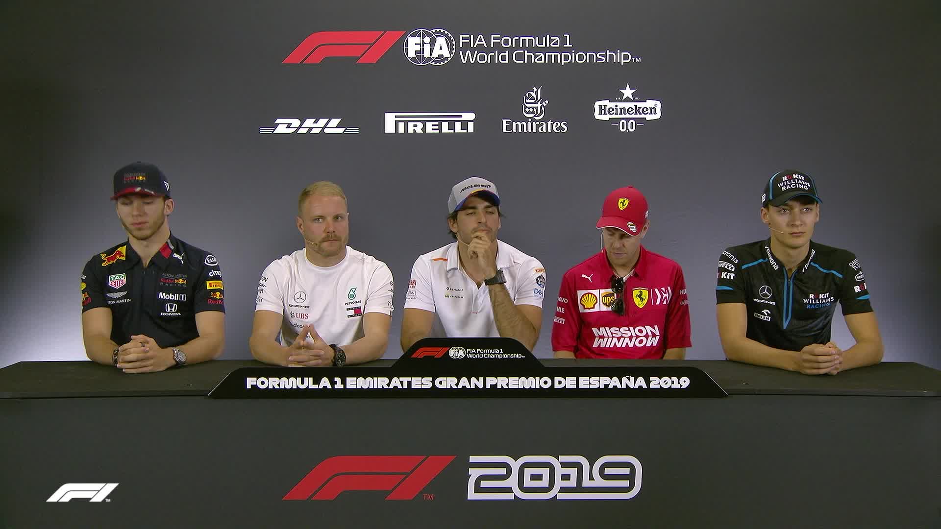 FIA Thursday press conference - Spain | Formula 1®