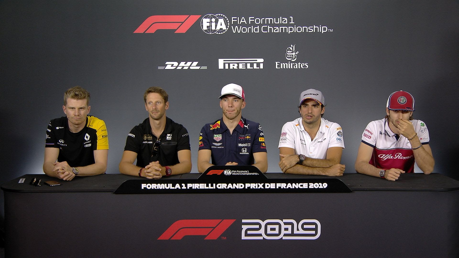FIA Thursday press conference – French Grand Prix 2019 | Formula 1®