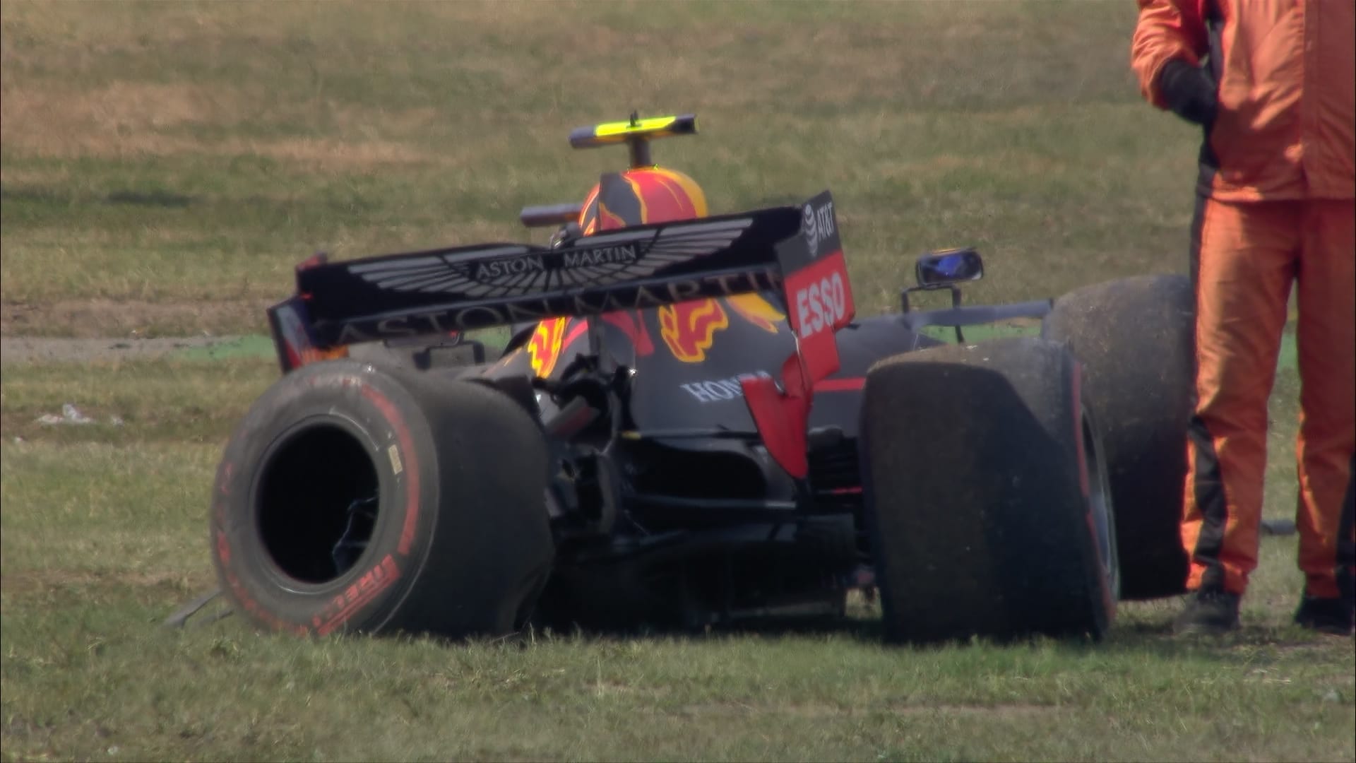 WATCH: Red Bull's Gasly suffers big FP2 crash in Germany