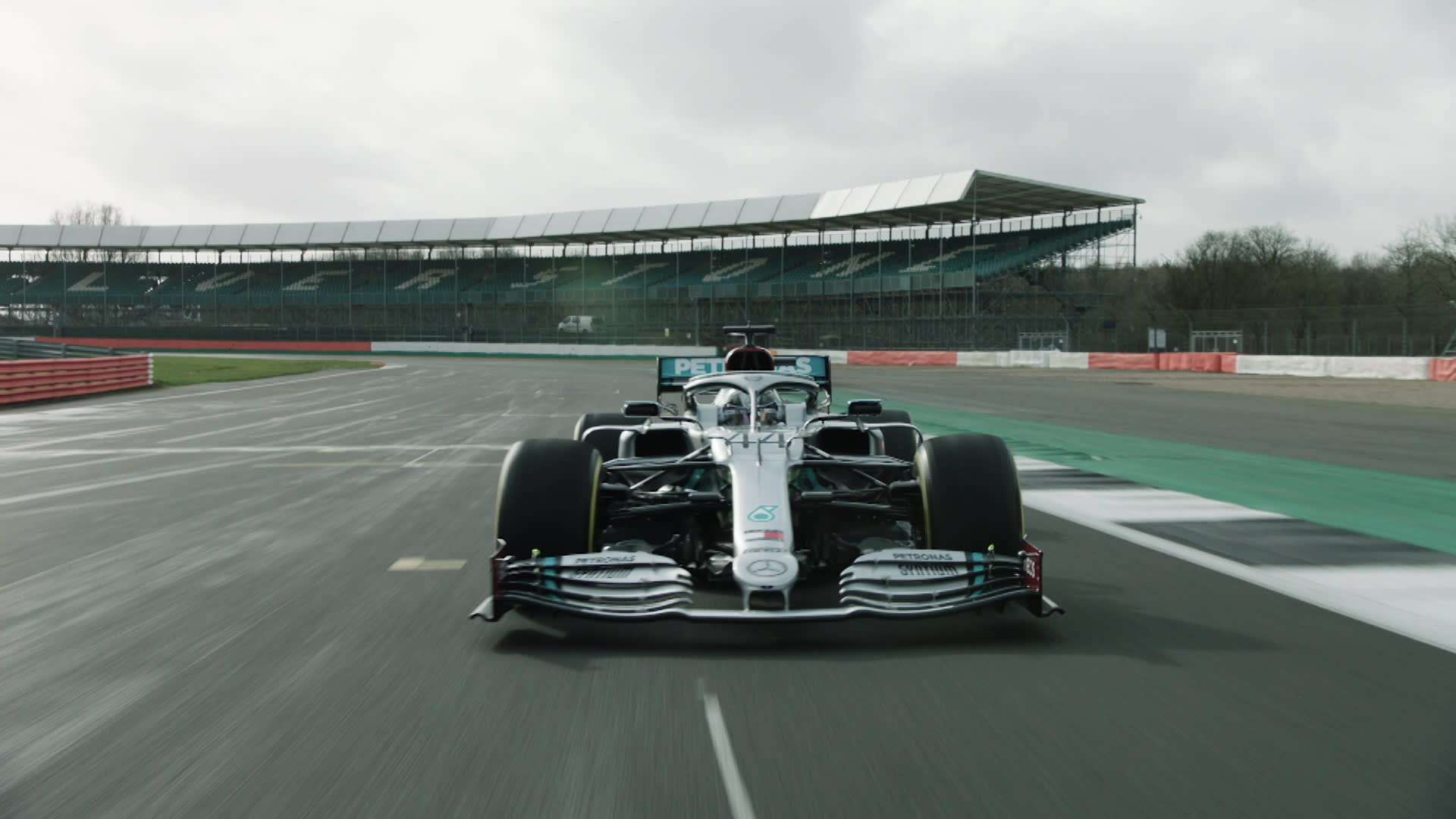 Mercedes W11 shakedown: 2020 Mercedes F1 car feels‘great’ says Lewis ...