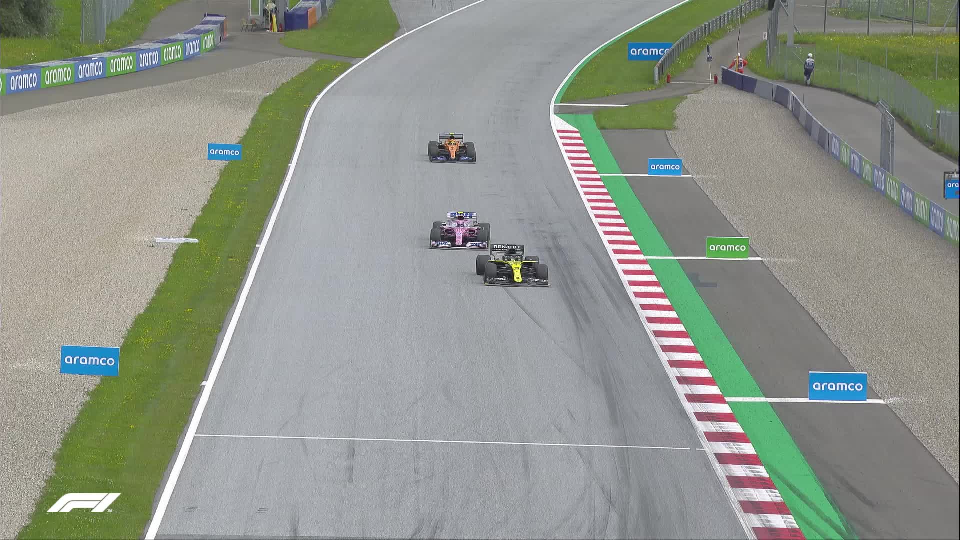 ‘He forced us both off the track’ – Ricciardo frustrated with Stroll ...