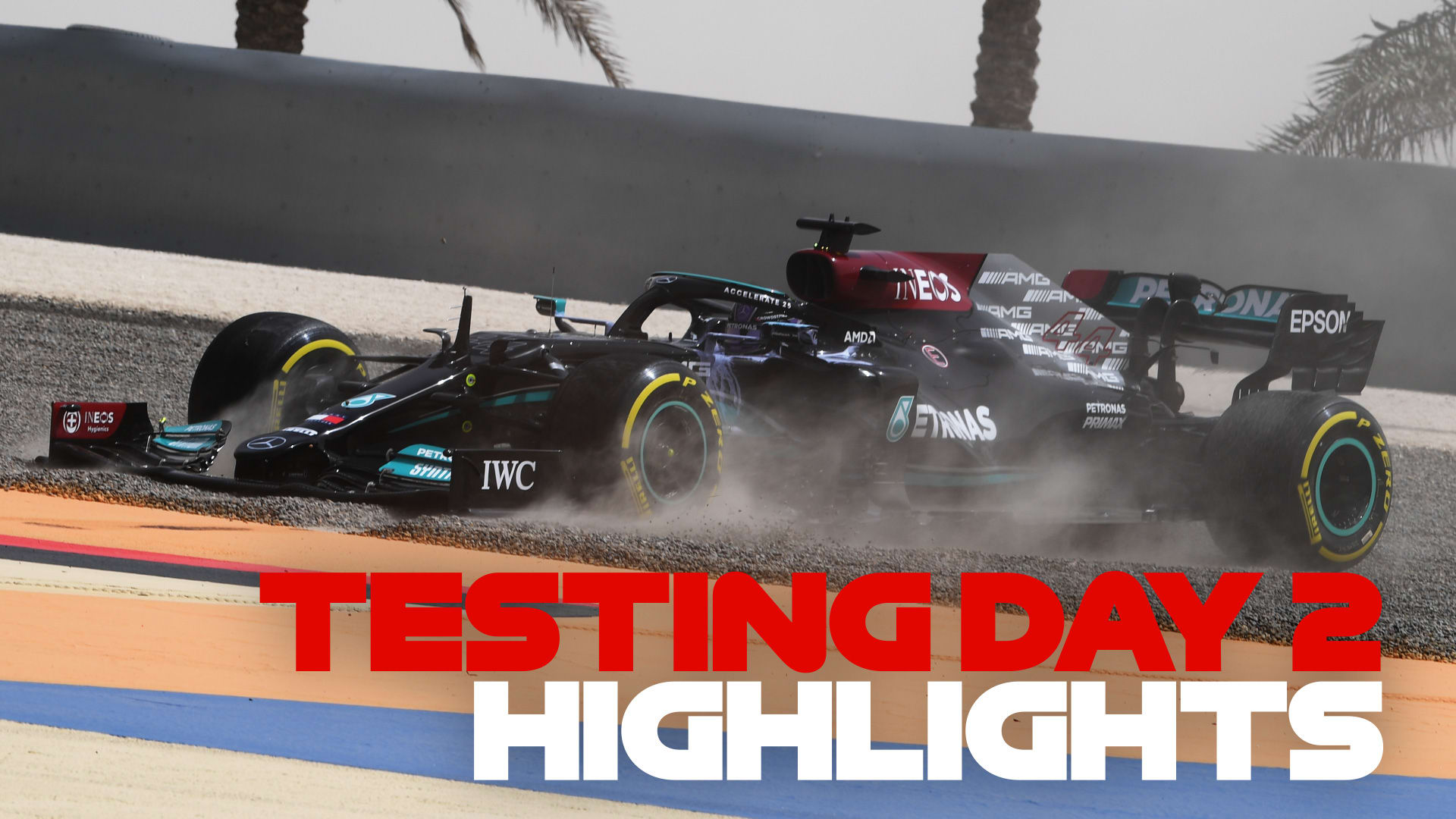 HIGHLIGHTS: See all the key on-track moments from Day 2 of 2021 F1 pre ...