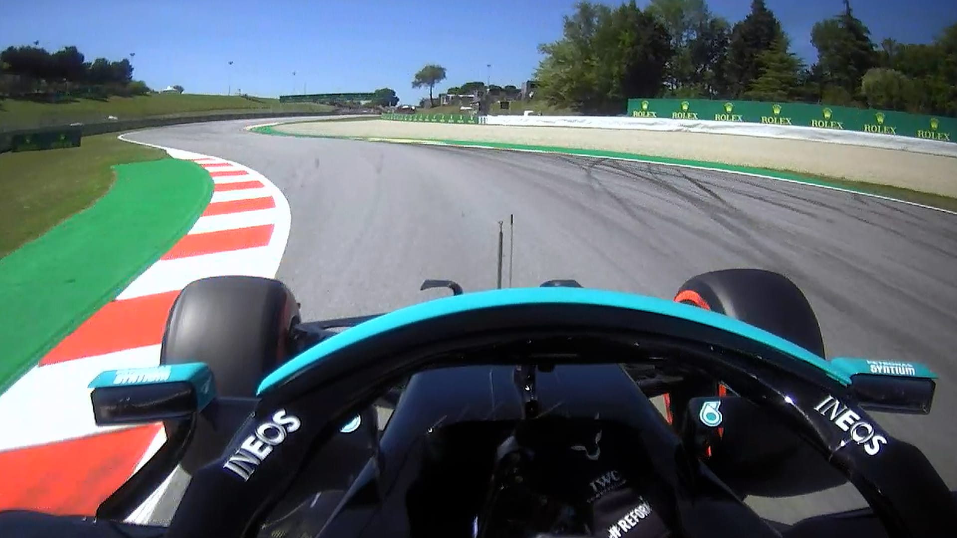 WATCH: Ride onboard for Hamilton's 100th F1 pole position | Formula 1®
