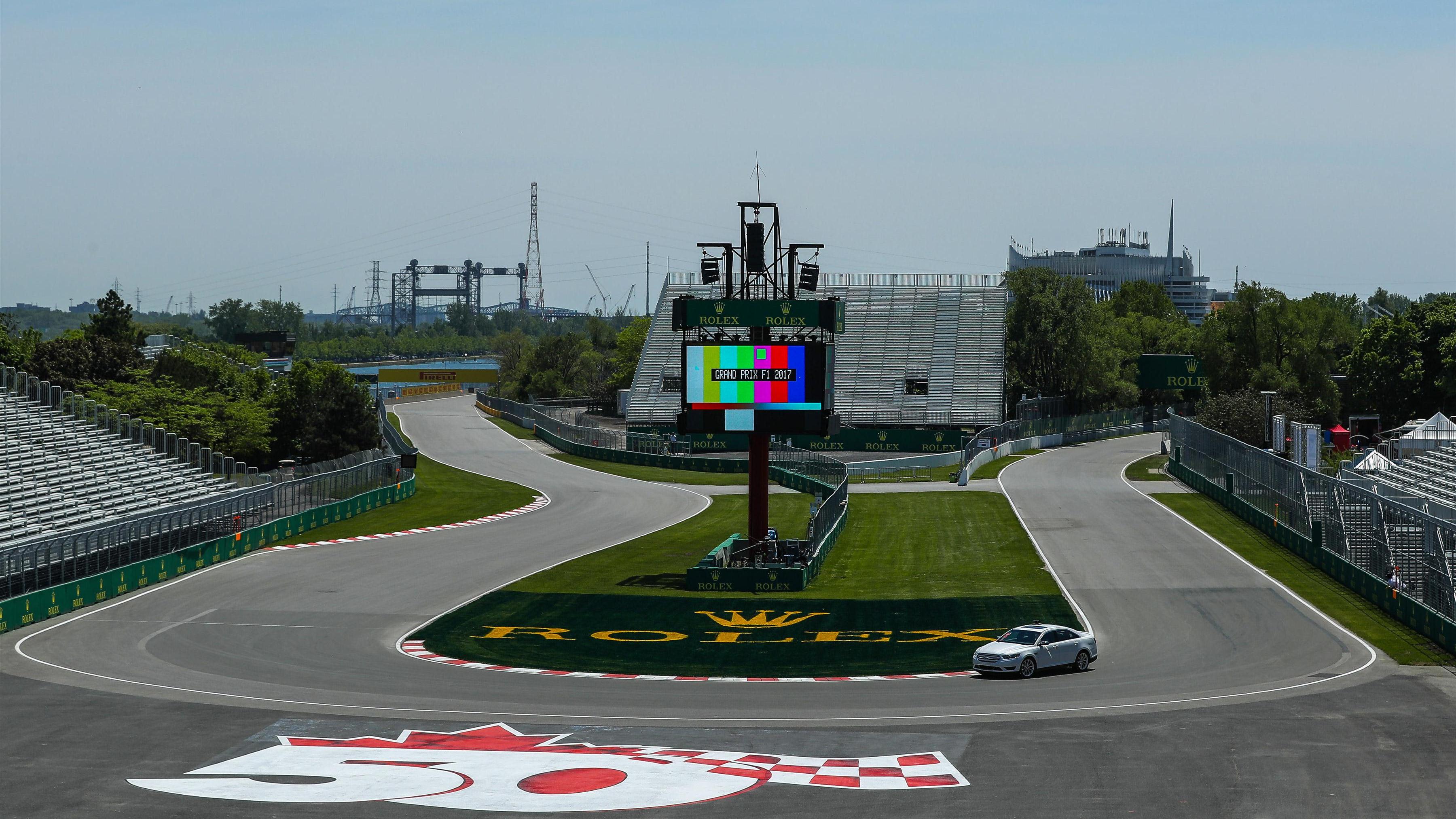 Walk the track for charity ahead of the Canadian GP