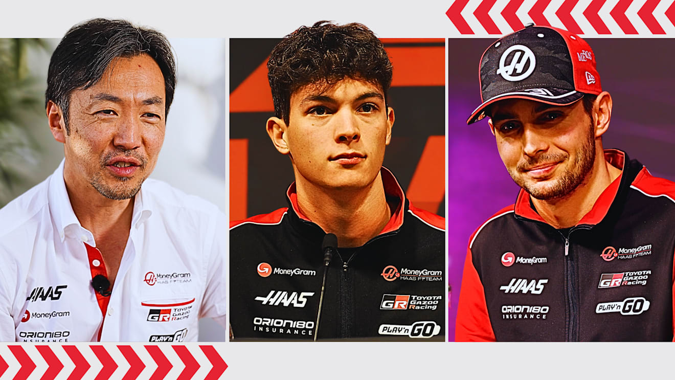 Haas – F1 Racing Team – Ocon, Bearman