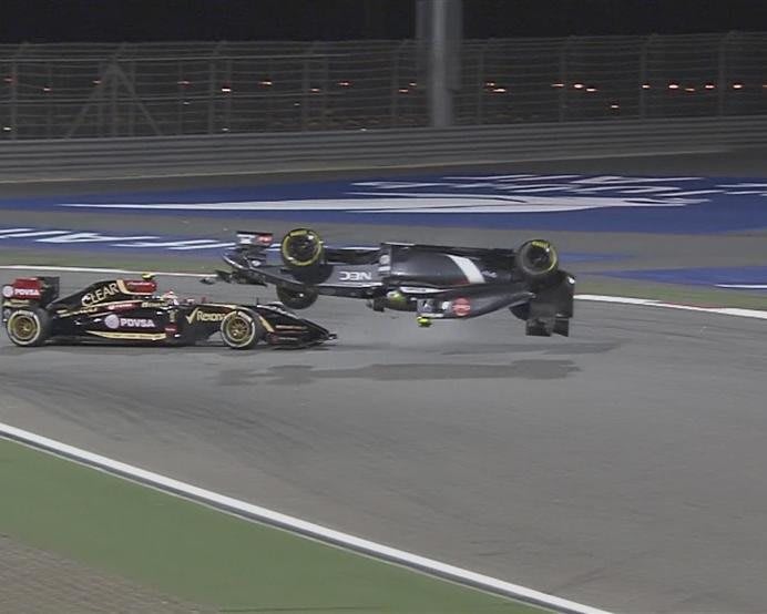 Maldonado gets China grid penalty for Gutierrez crash