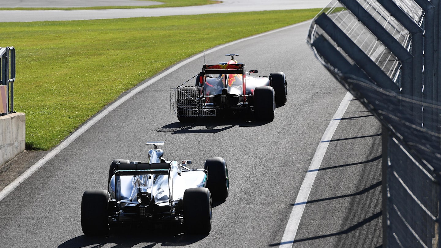 Gallery - post-race testing at Silverstone
