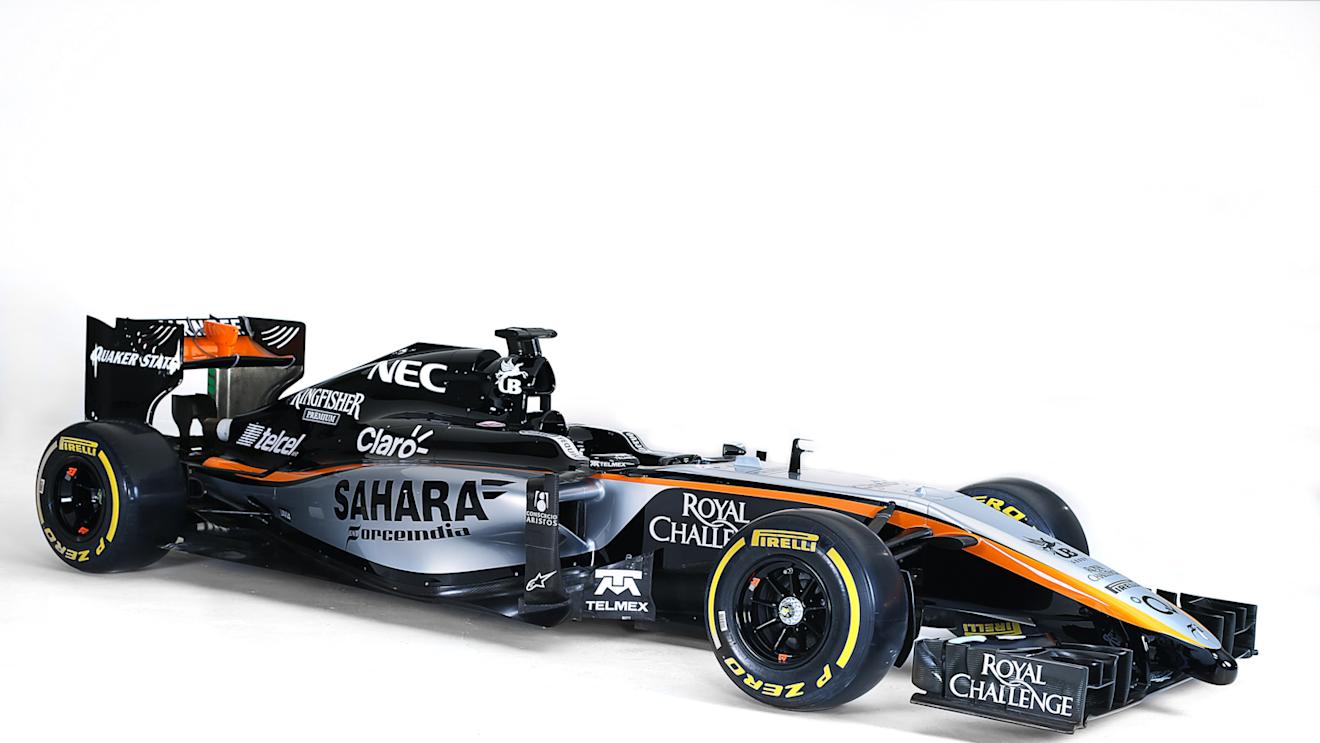 Force India unveil sleek new team livery