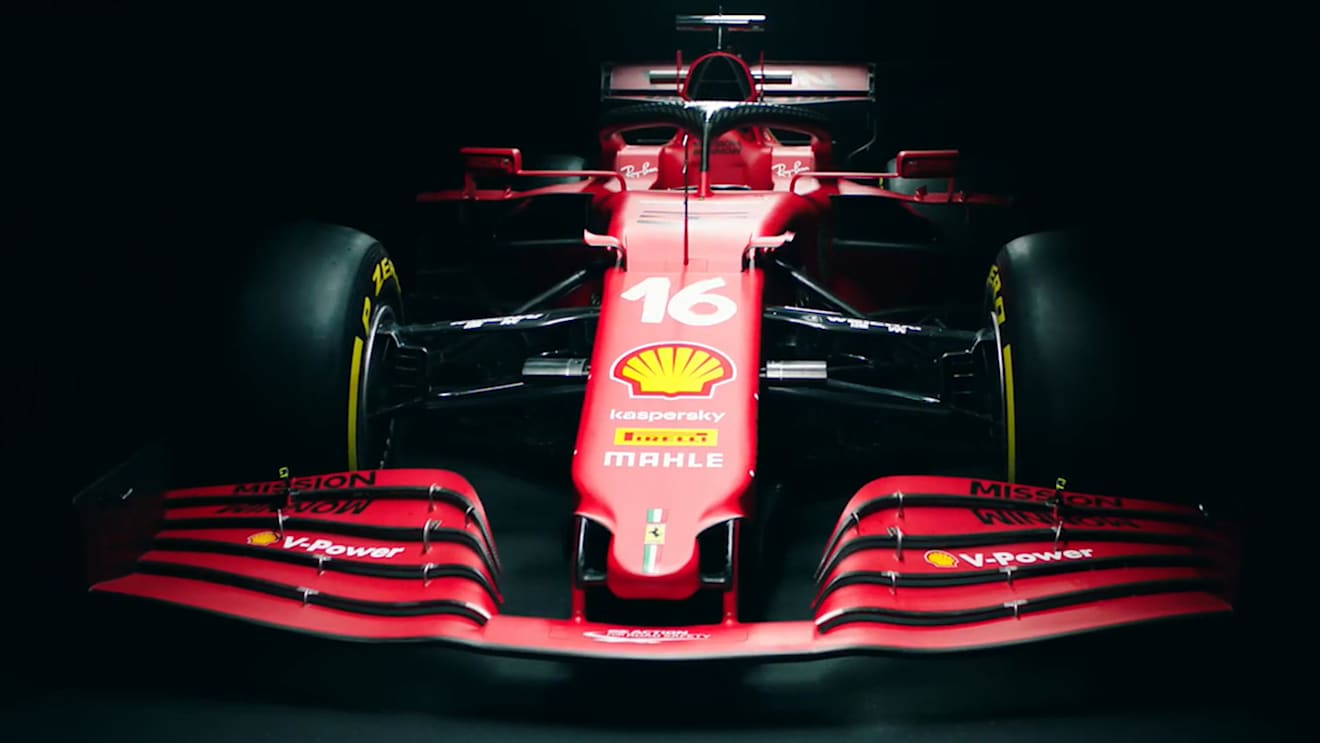 FIRST LOOK: Ferrari unveil hotly-anticipated SF21 F1 car – with splash ...