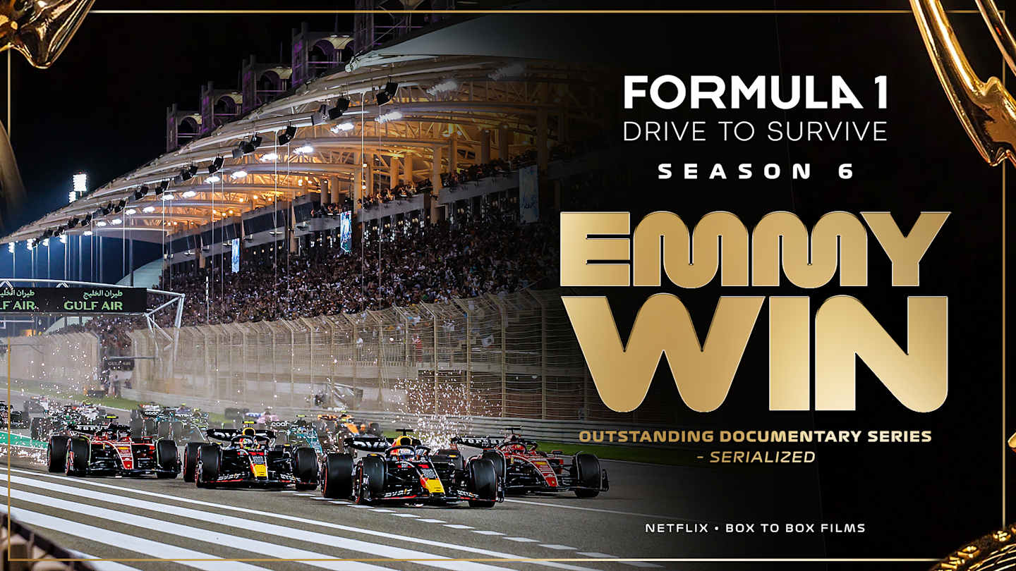 F1 COSMOS | Drive to Survive Wins Emmy for Sixth Season
