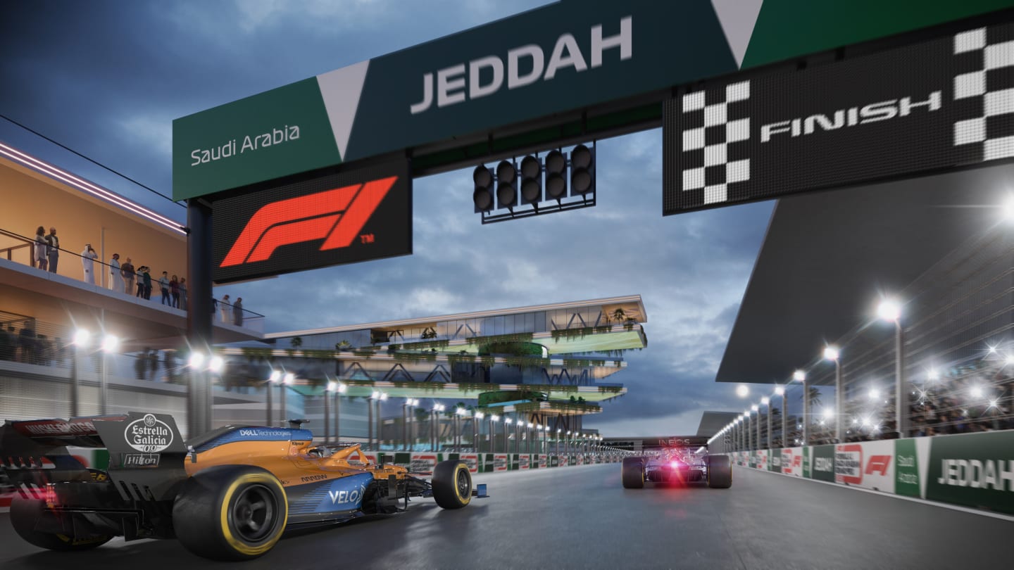 FIRST LOOK: Fastest ever F1 street circuit revealed for Saudi Arabian ...