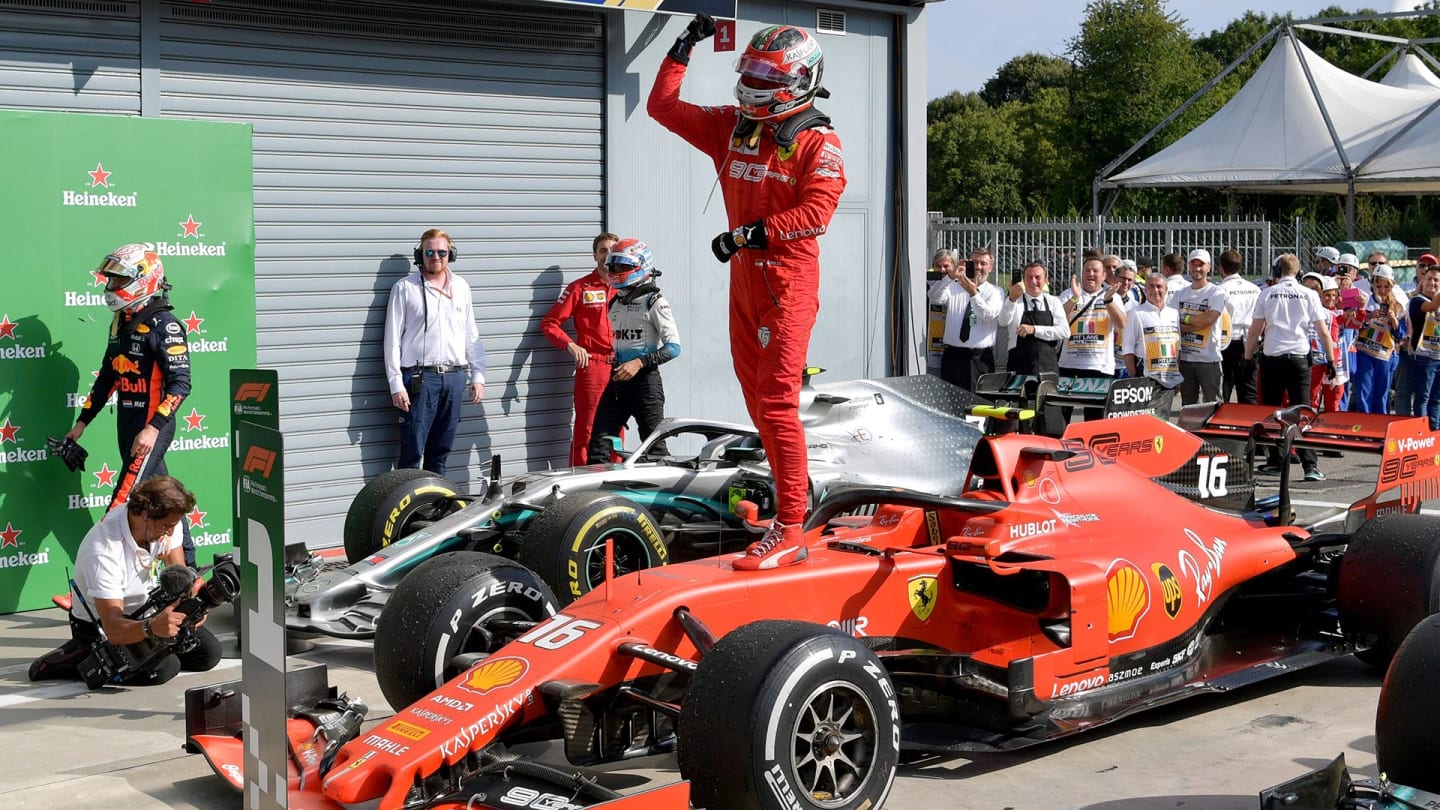 Charles Leclerc takes delivery of 2019 Italian GP-winning Ferrari ahead ...