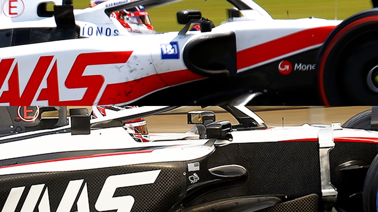 ANALYSIS: The key design features revealed by Haas’s shakedown runs in ...